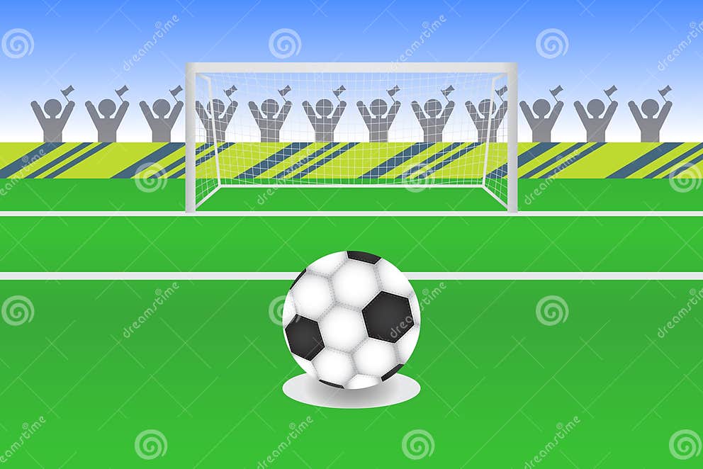 Illustration Vector Graphic of Soccer_Penalty Box Stock Vector ...