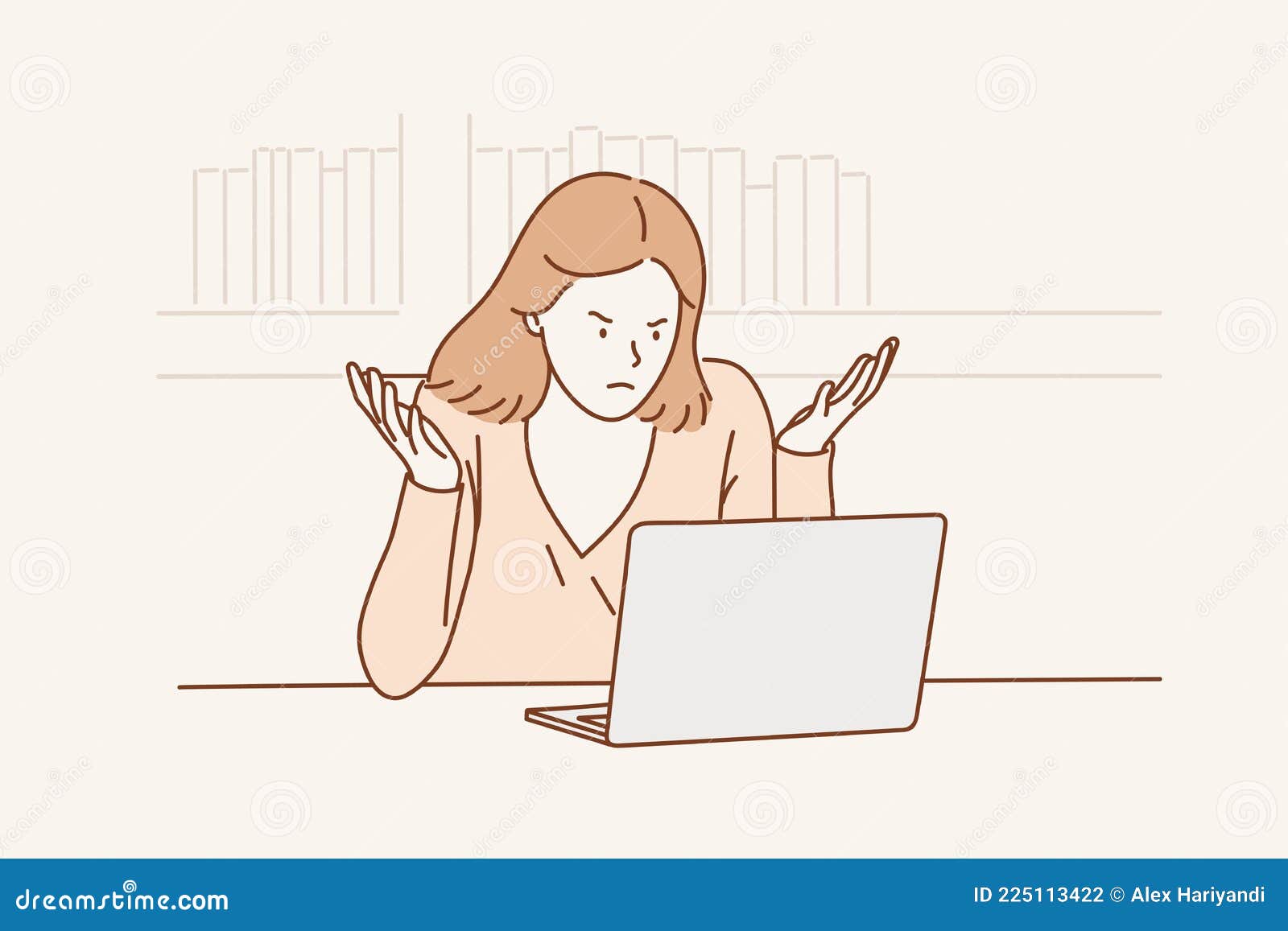 Work Problems Vector Illustration, Cartoon Flat Employee Business ...