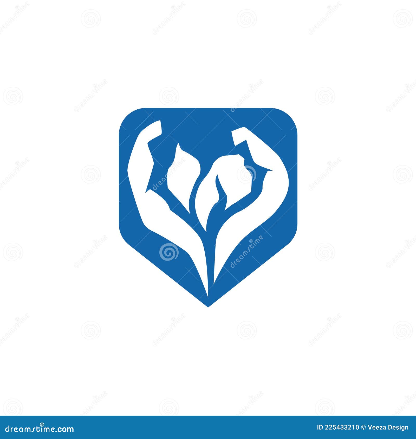 Logo or Symbol of a Man and Woman Raising Their Arm Muscles, a Logo ...