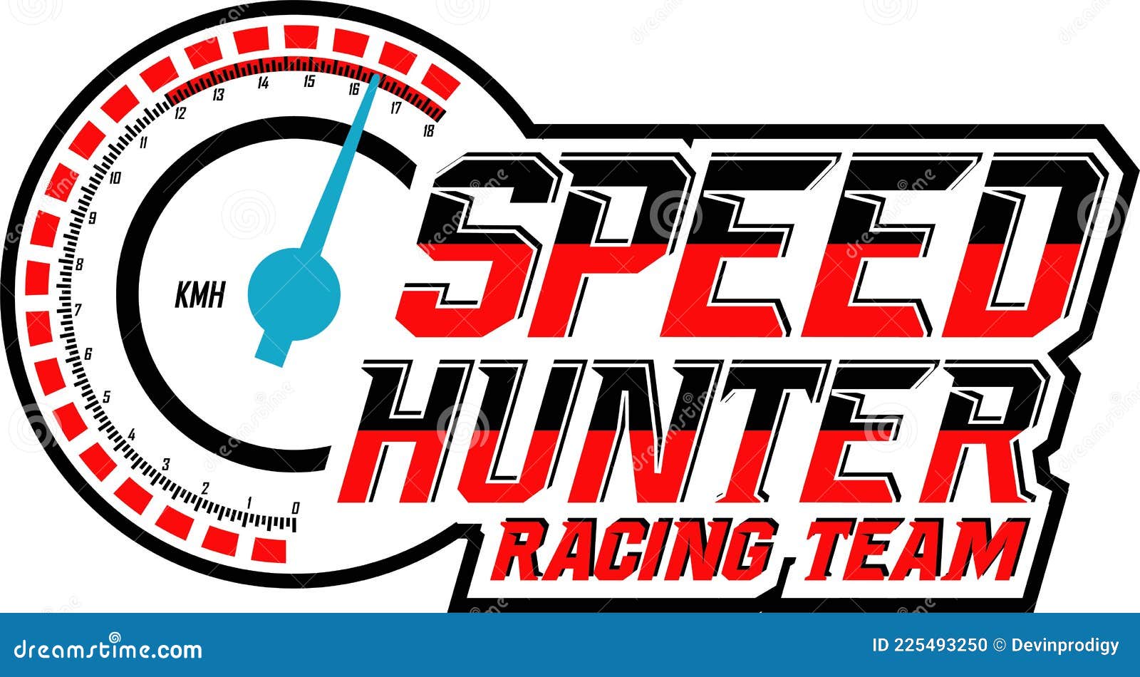 Simple Logo Racing Team Vector Stock Vector - Illustration of ...