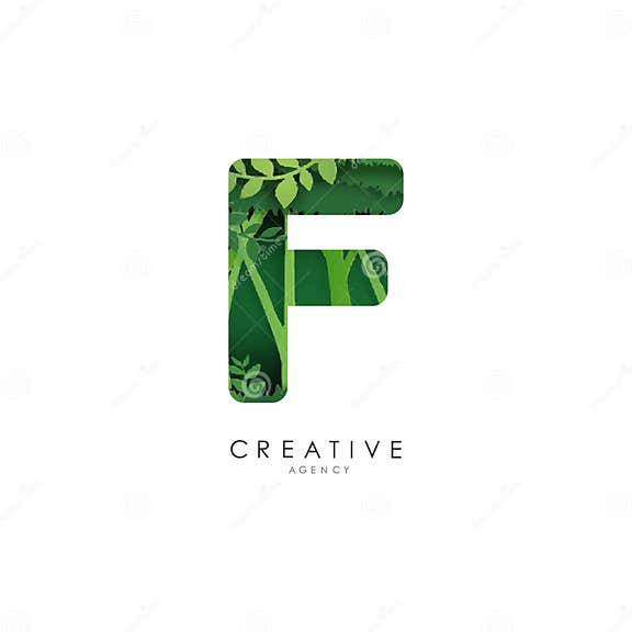 Stylish Eco-friendly Alphabet Logo of Colorful Engraved Paper Cut ...