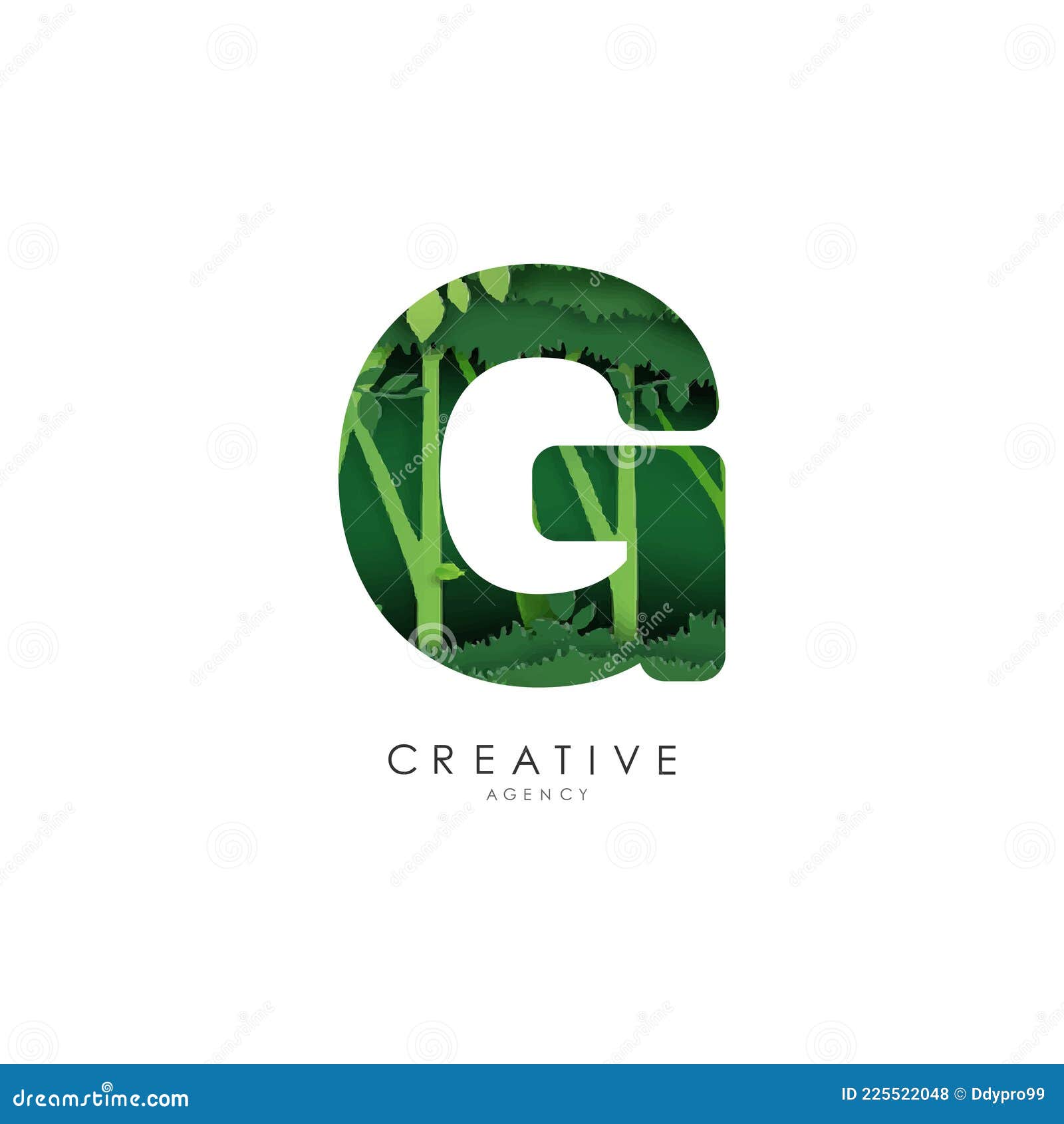 Stylish Eco-friendly Alphabet Logo of Colorful Engraved Paper Cut ...