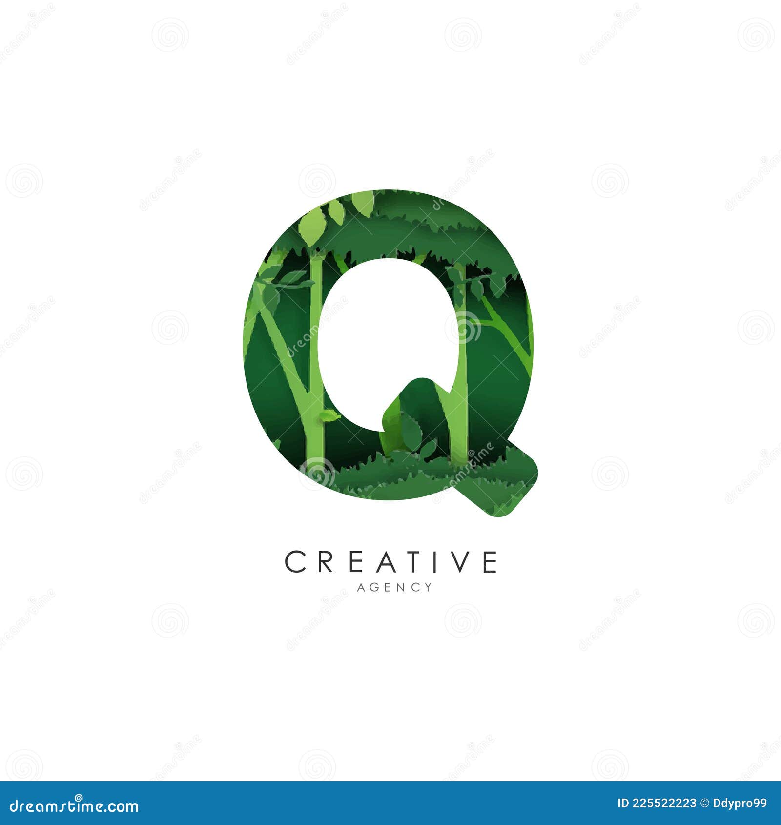Stylish Eco-friendly Alphabet Logo of Colorful Engraved Paper Cut ...