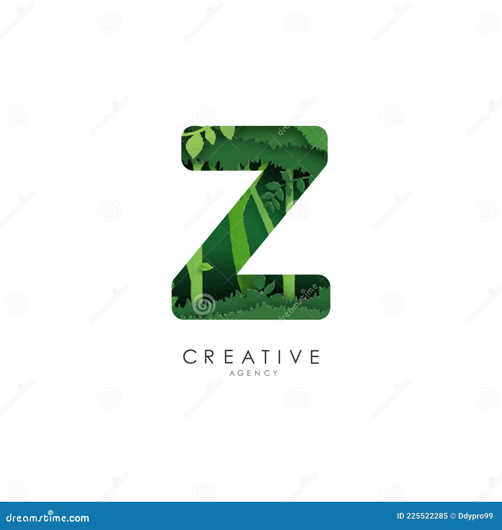 Stylish Eco-friendly Alphabet Logo of Colorful Engraved Paper Cut ...