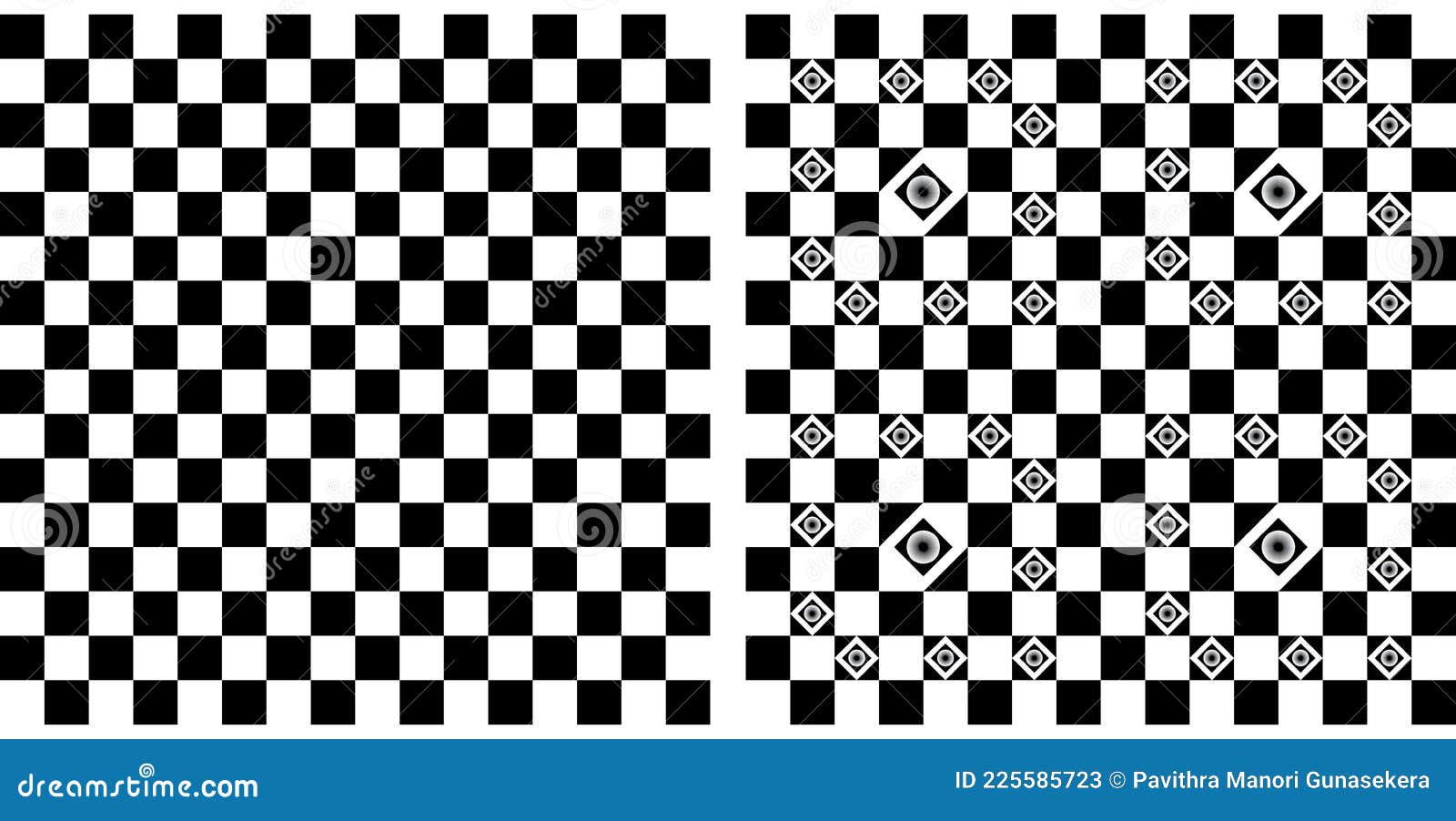 Chess Board Pattern - There Are Two Patterns In This Pallet Cartoon ...