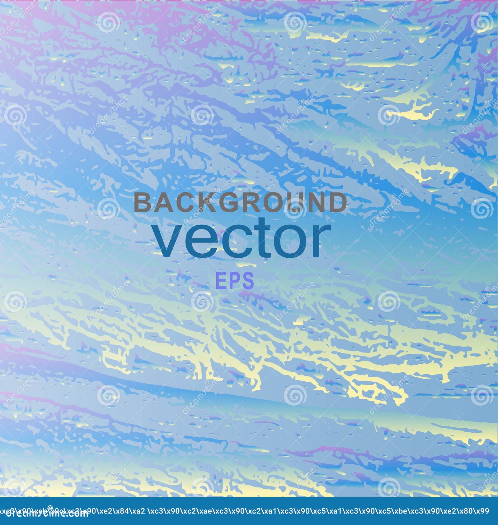 Background of a Beautiful Endless Sky with Clouds Stock Vector ...