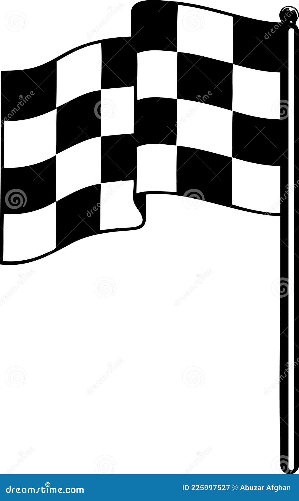 Nascar Checkered Racing Flag Eps Vector Stock Vector - Illustration of ...