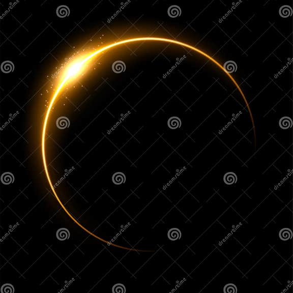 Yellow Eclipse, Suitable for Product Advertising, Natural Events ...
