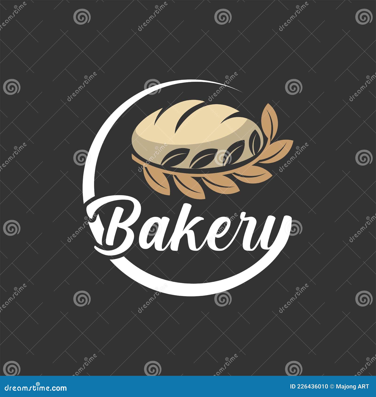 Set Of Bakery Logos. Baking And Pastries Labels. Cartoon Vector ...