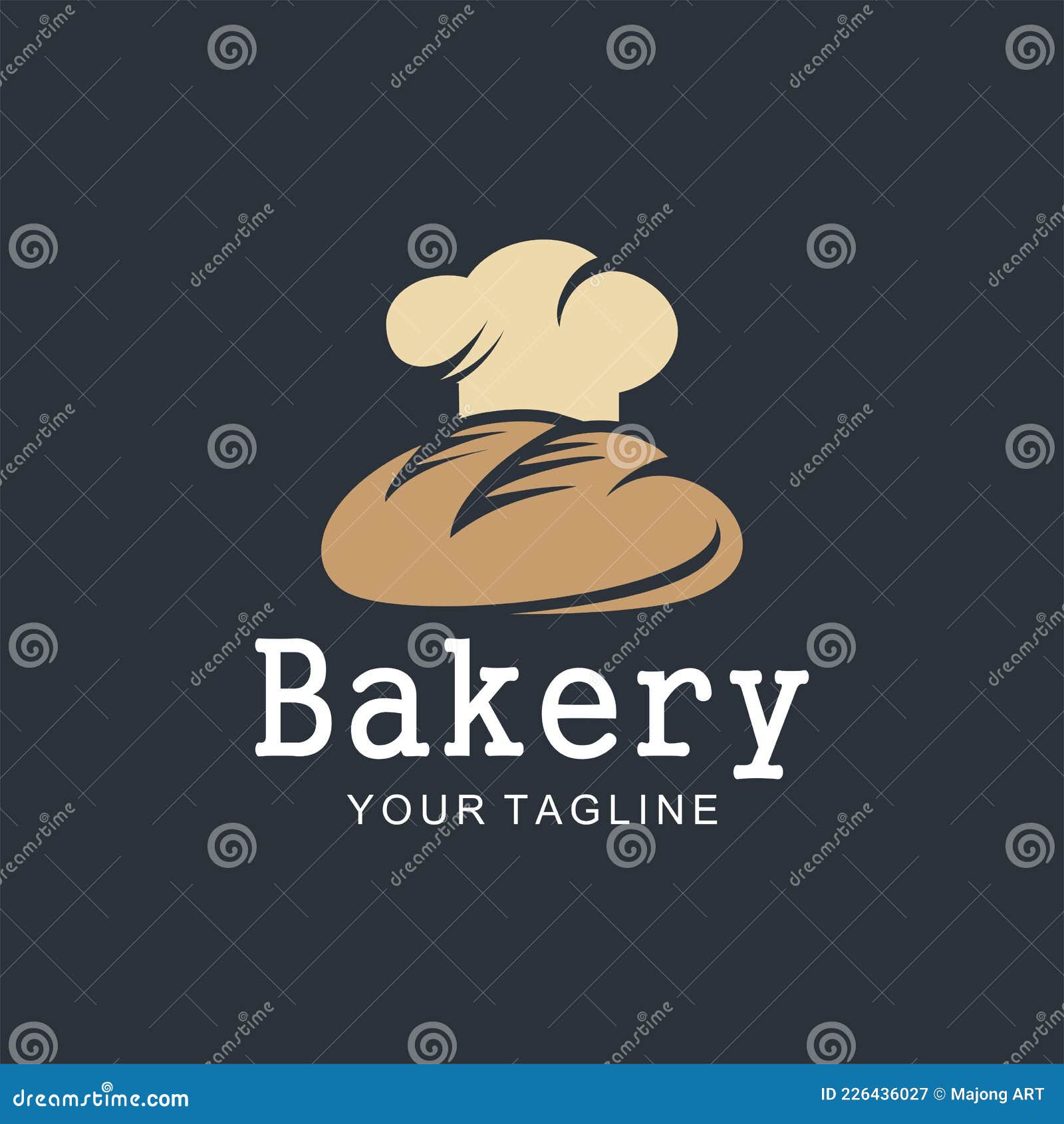 Set Of Bakery Logos. Baking And Pastries Labels. Cartoon Vector ...