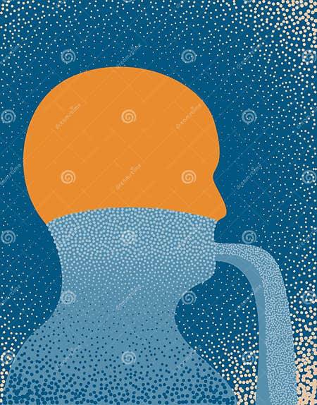 Spilling out stock vector. Illustration of plan, brain - 226967505