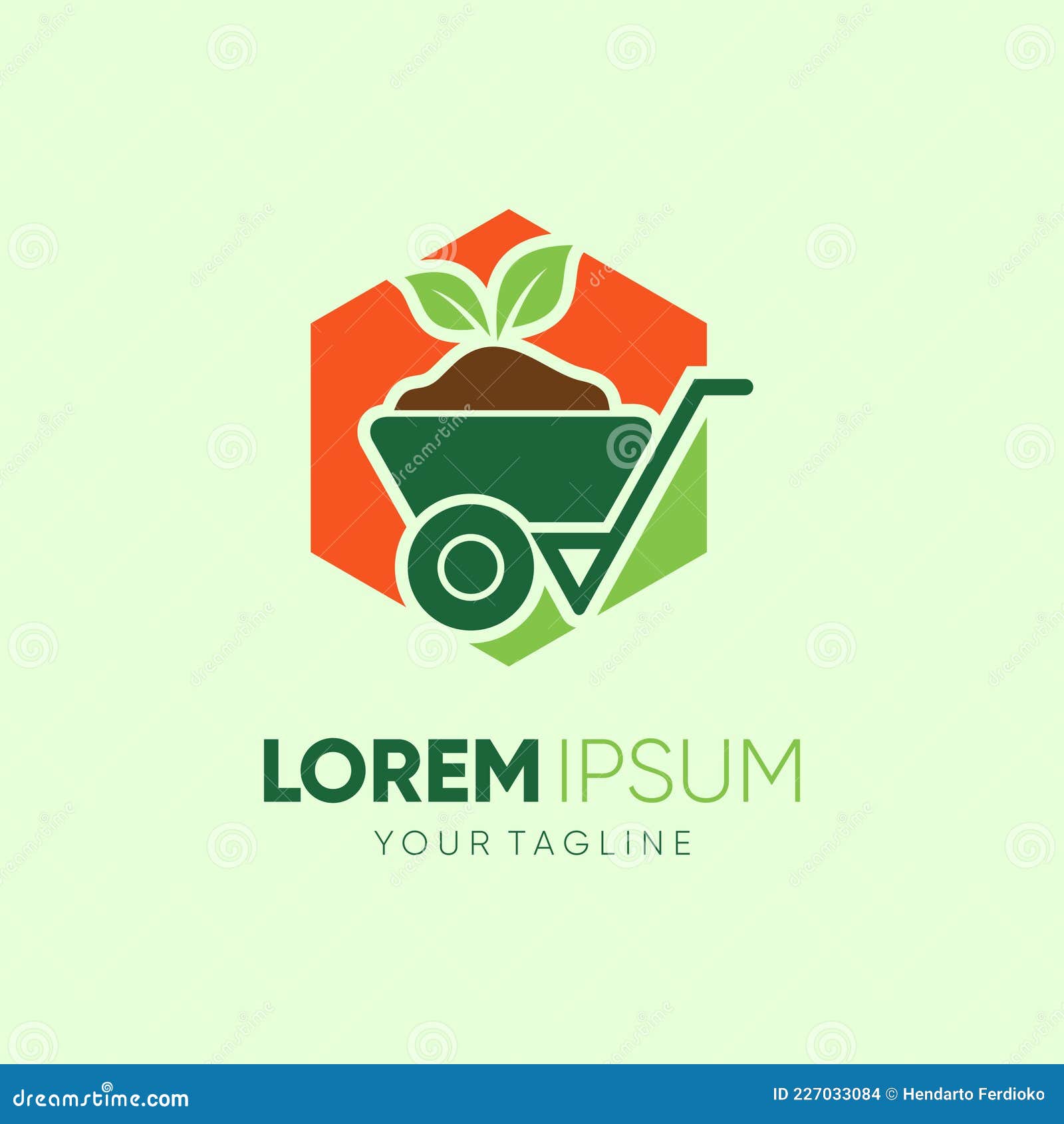 Wheelbarrow Logo, Icon Wheelbarrow, Gerobak Dorong Cartoon Vector ...