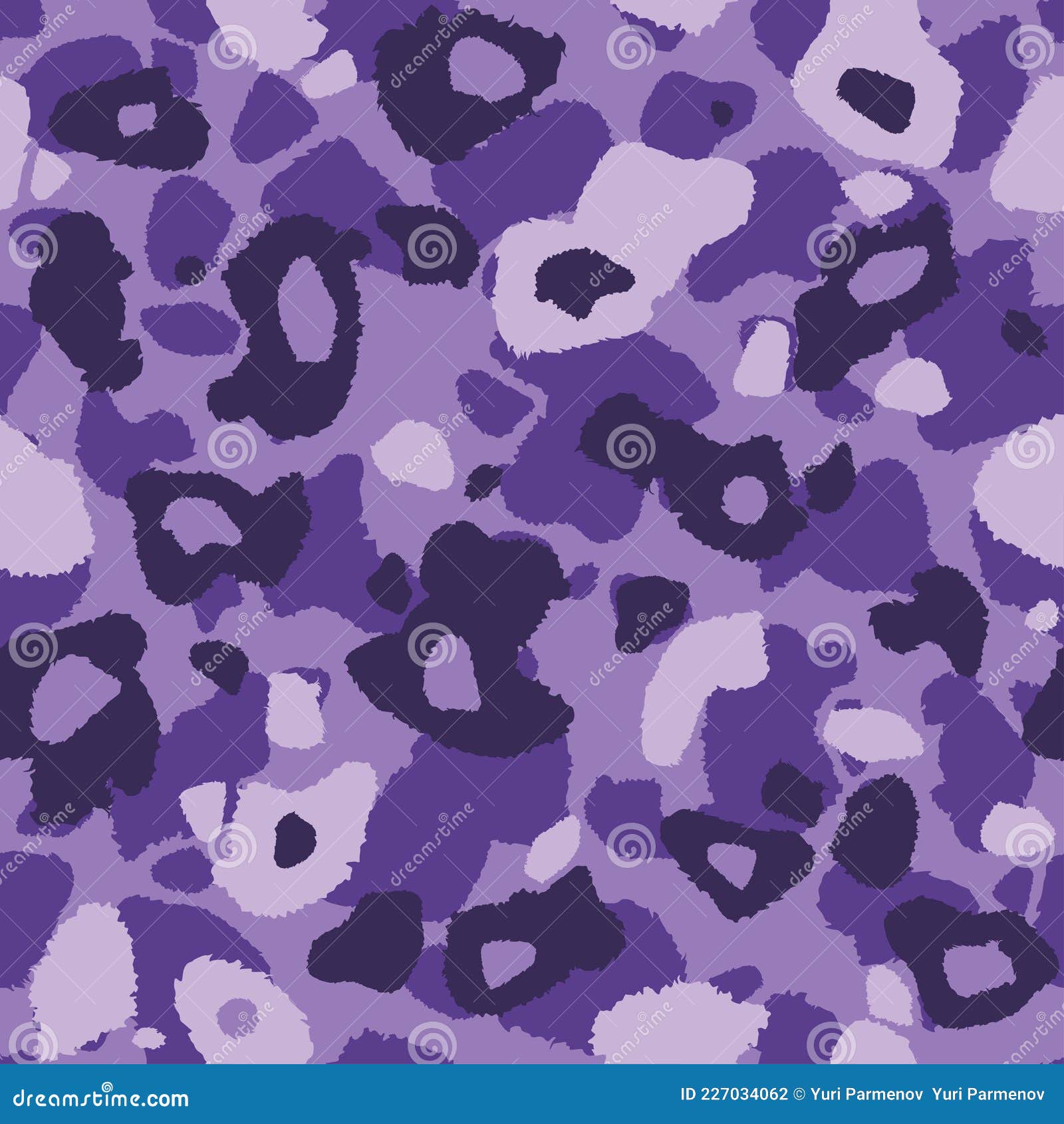 Vector Seamless Spotted Pattern. Organic Shaped Speck Pattern for ...