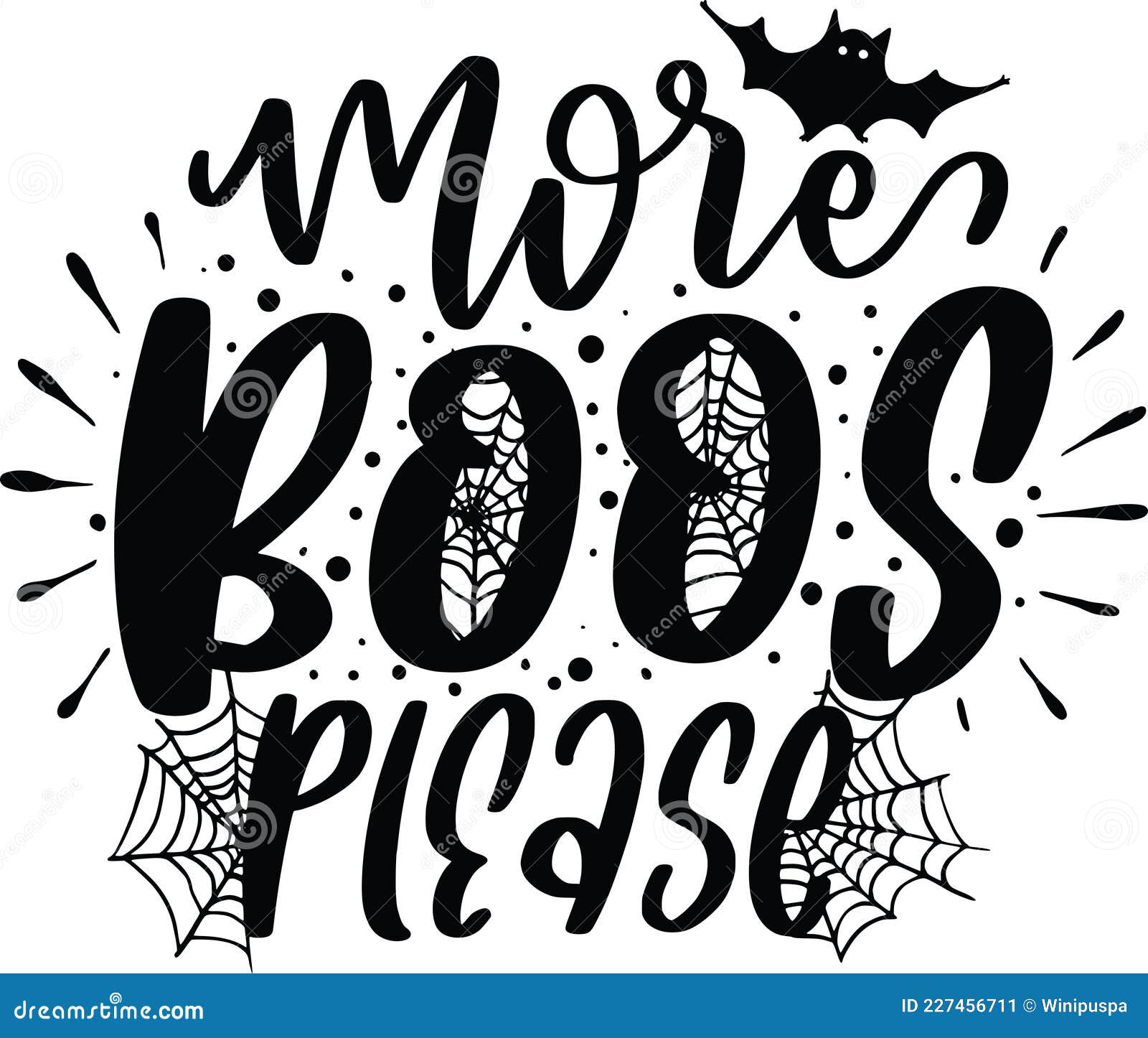 More Boos Please stock vector. Illustration of inscription - 227456711