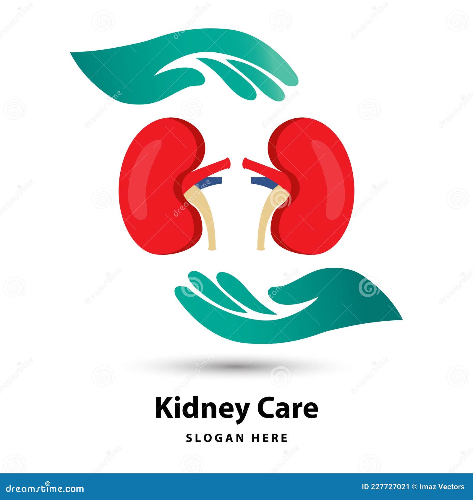 Kidney Care, Urology, Nephrology Clinic Logo Vector Design On ...