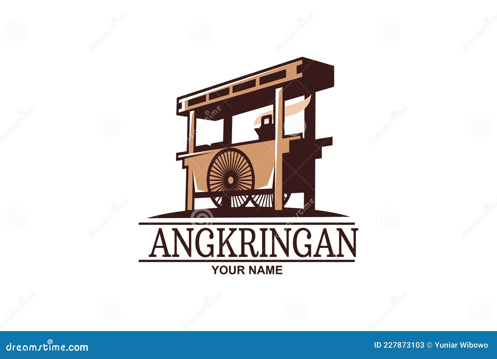 Vector Illustration for Angkringan Food Stall Logo. Stock Vector ...