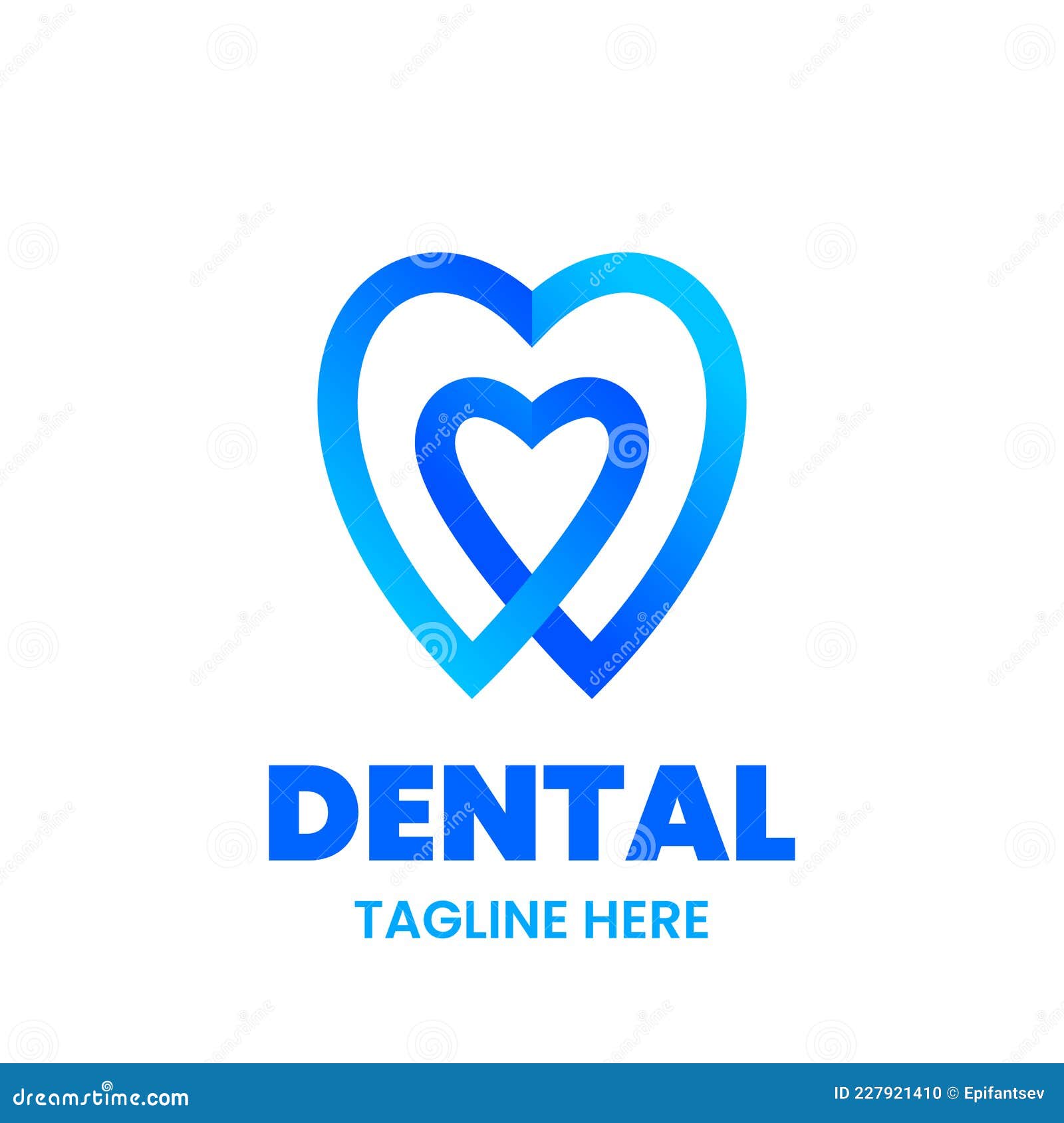 Abstract Tooth Sign In Line Art Style. Vector Tooth Symbol ...