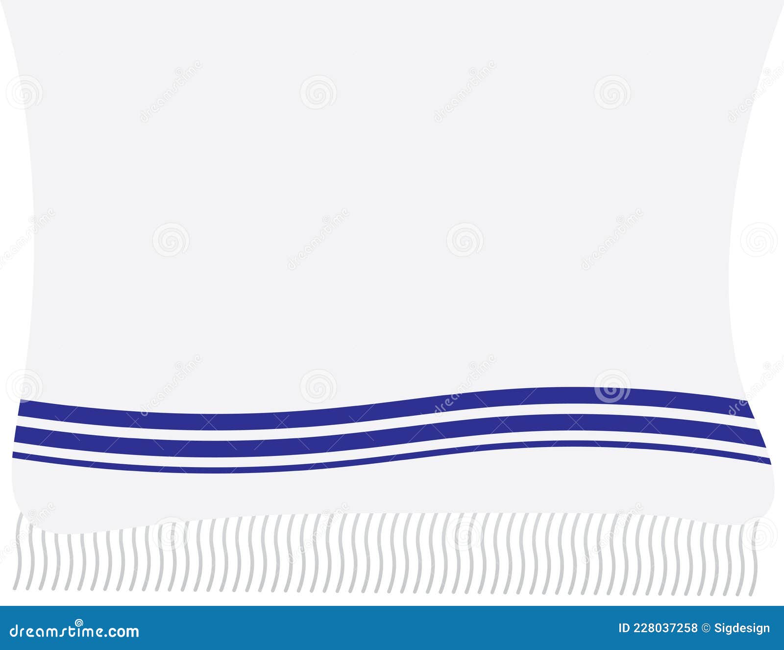 White Blue Tallit Background Stock Vector - Illustration of hashanah ...