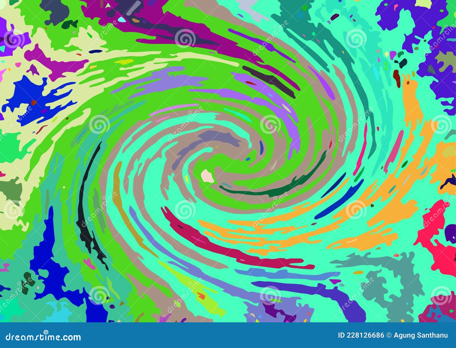 Abstract Background with Weather Changing Vortex Pattern Stock Vector ...