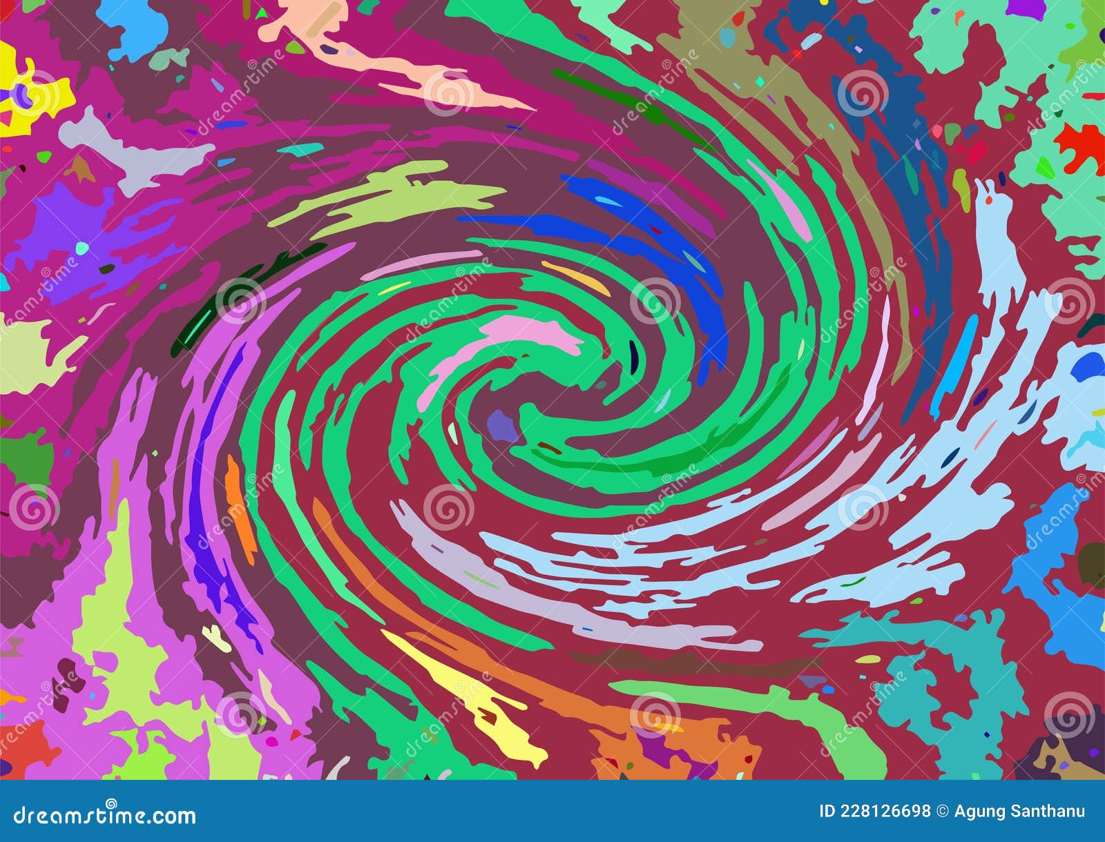 Abstract Background with Weather Changing Vortex Pattern Stock Vector ...
