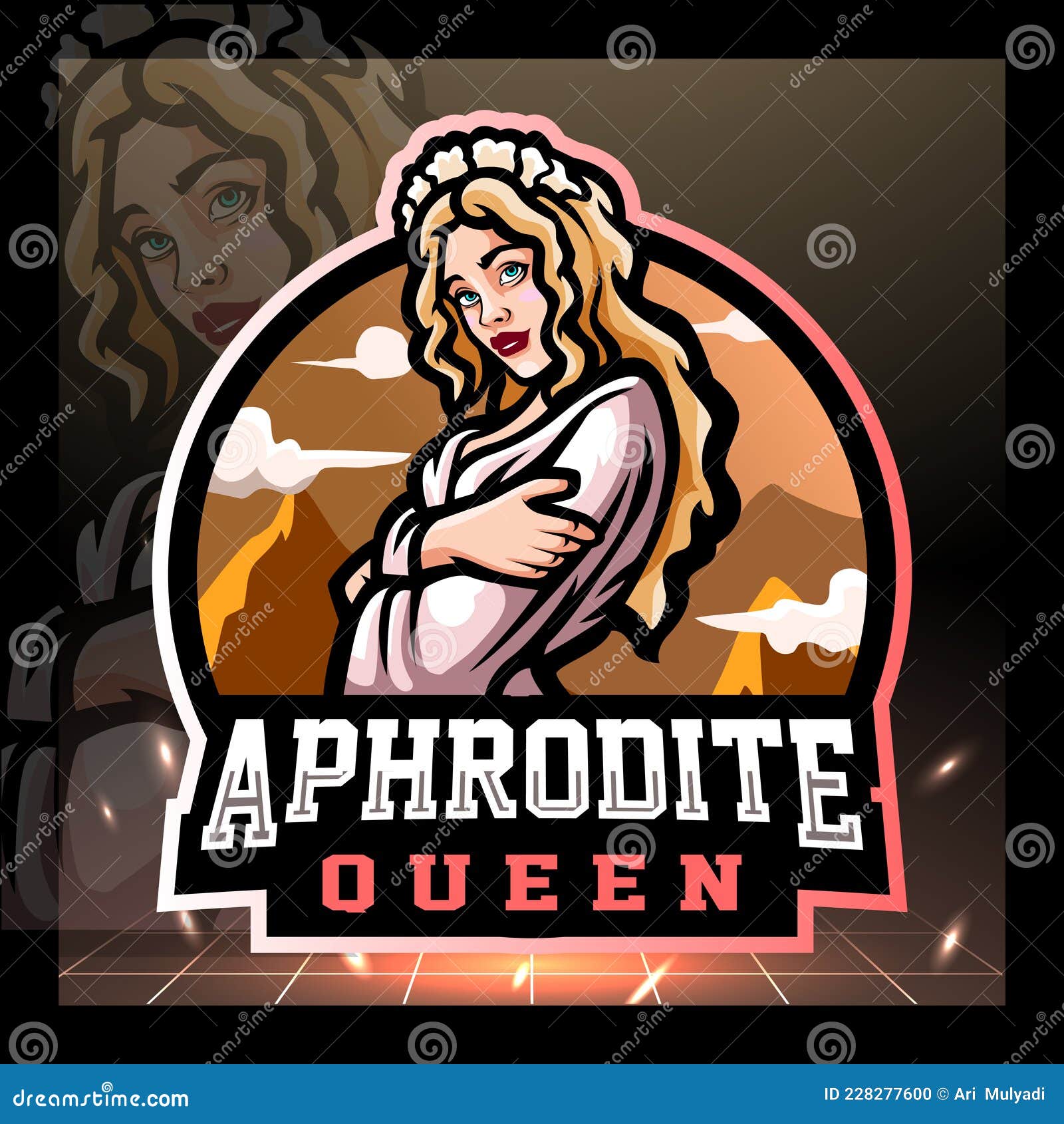 Aphrodite Logo Stock Photo | CartoonDealer.com #97605834