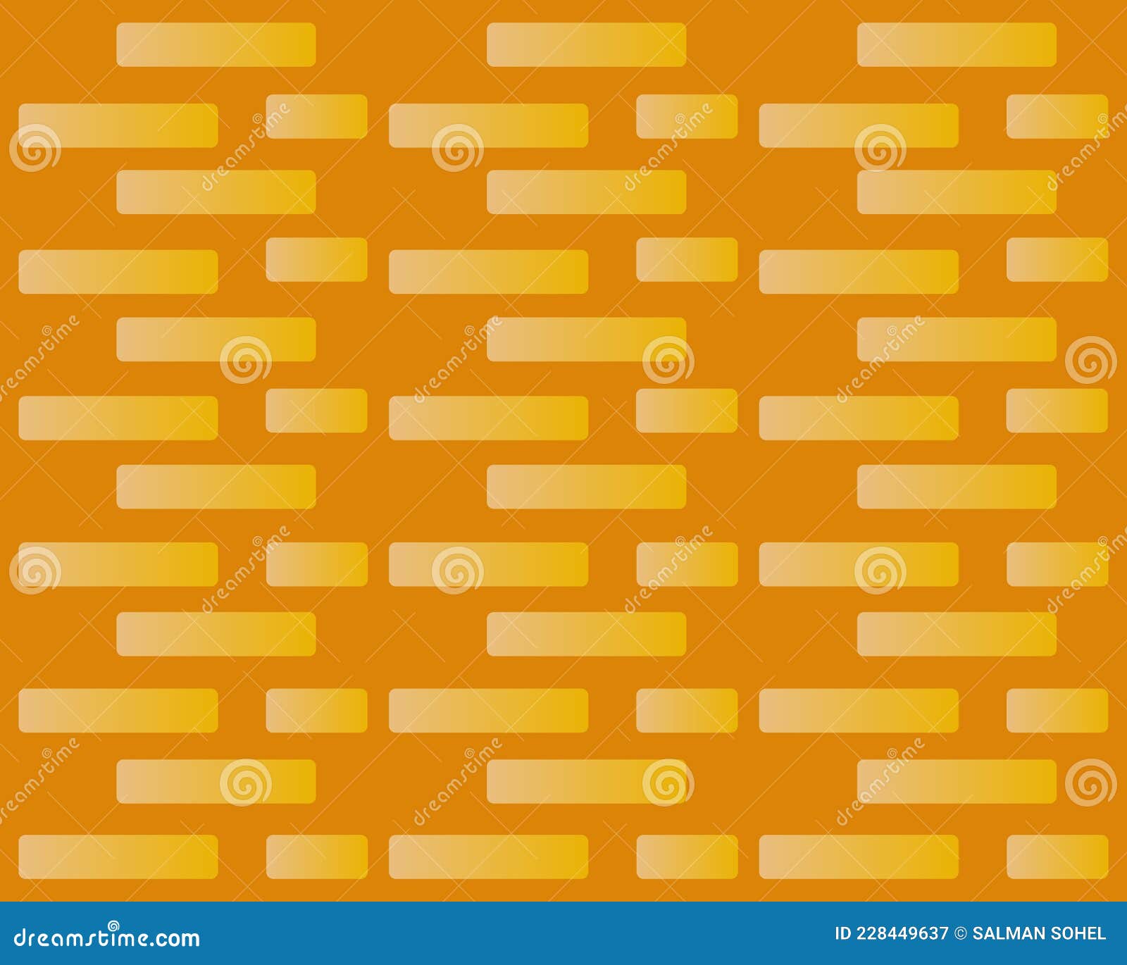 Orange Background with Light Bar Background Stock Illustration ...