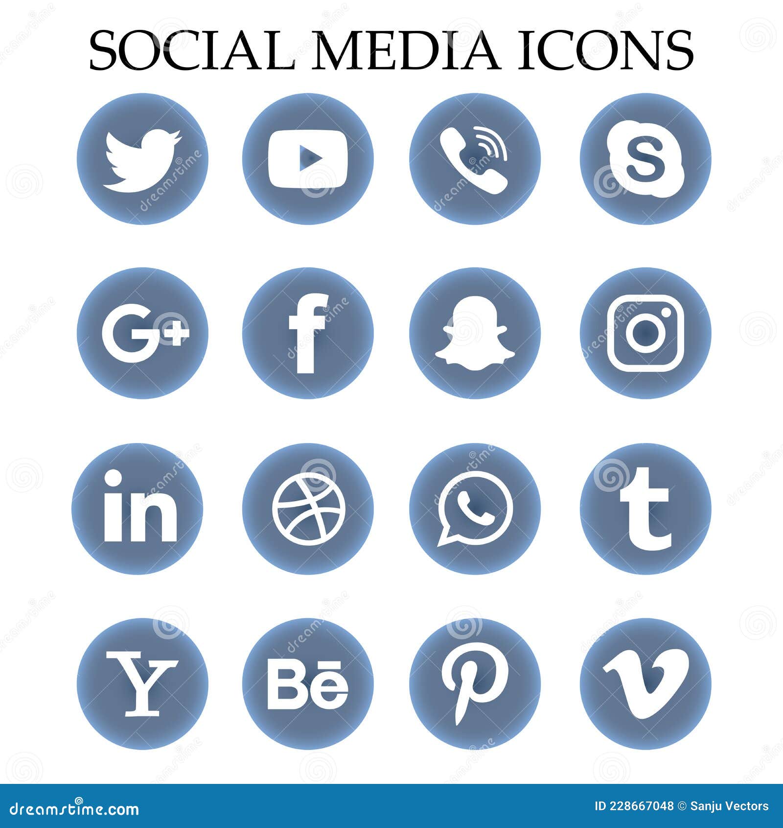 Dribbble Flat Icon Design Website Dribble Button Of Social Media Logos ...