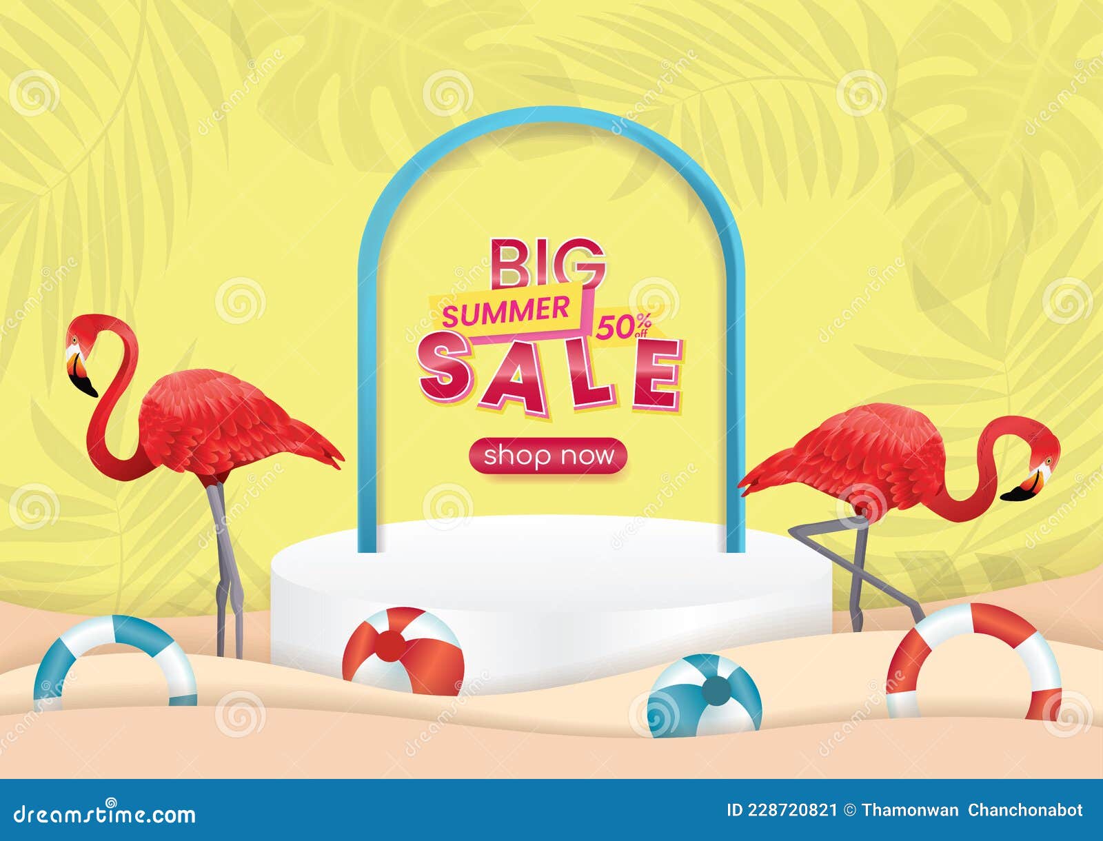 Special Summer Sale Podium Vector Stock Vector - Illustration of ...