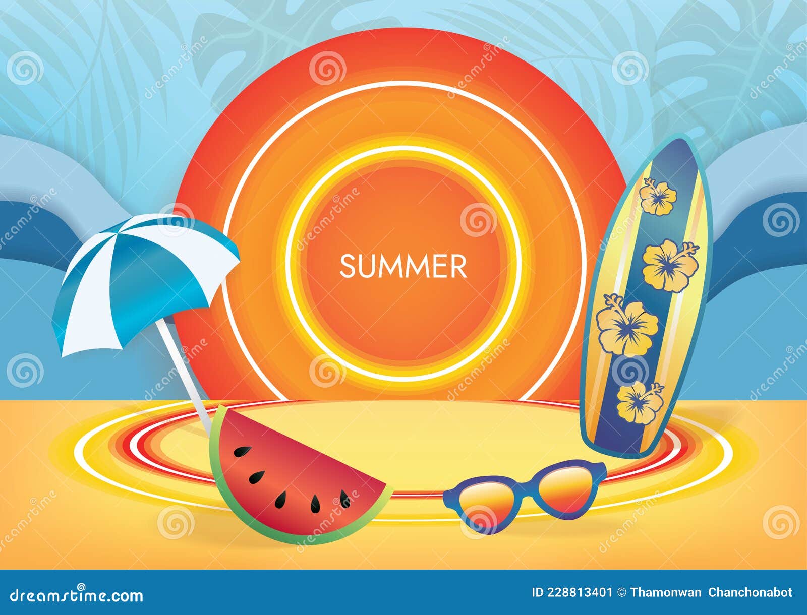 Special Summer Sale Podium Vector Stock Vector - Illustration of ...