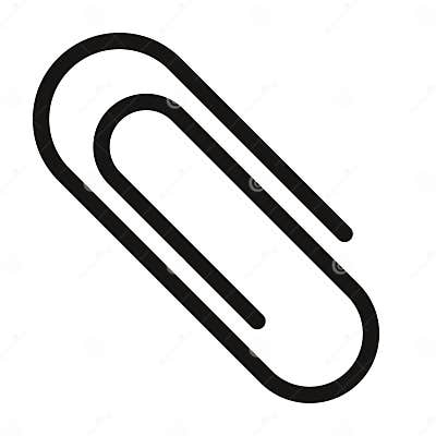 Paper Clipper. Paper Clip Icon. Document Clip Stock Vector ...