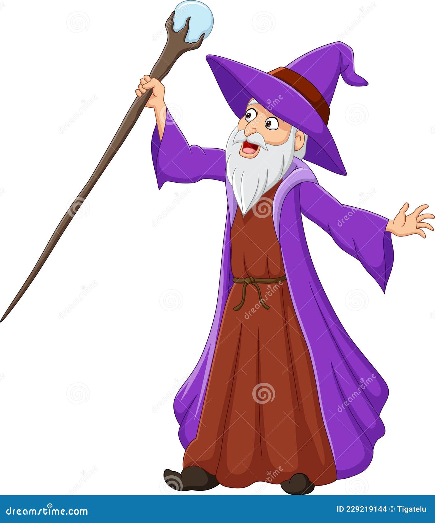 Mag With Magic Stick 03 Stock Photo | CartoonDealer.com #97754106