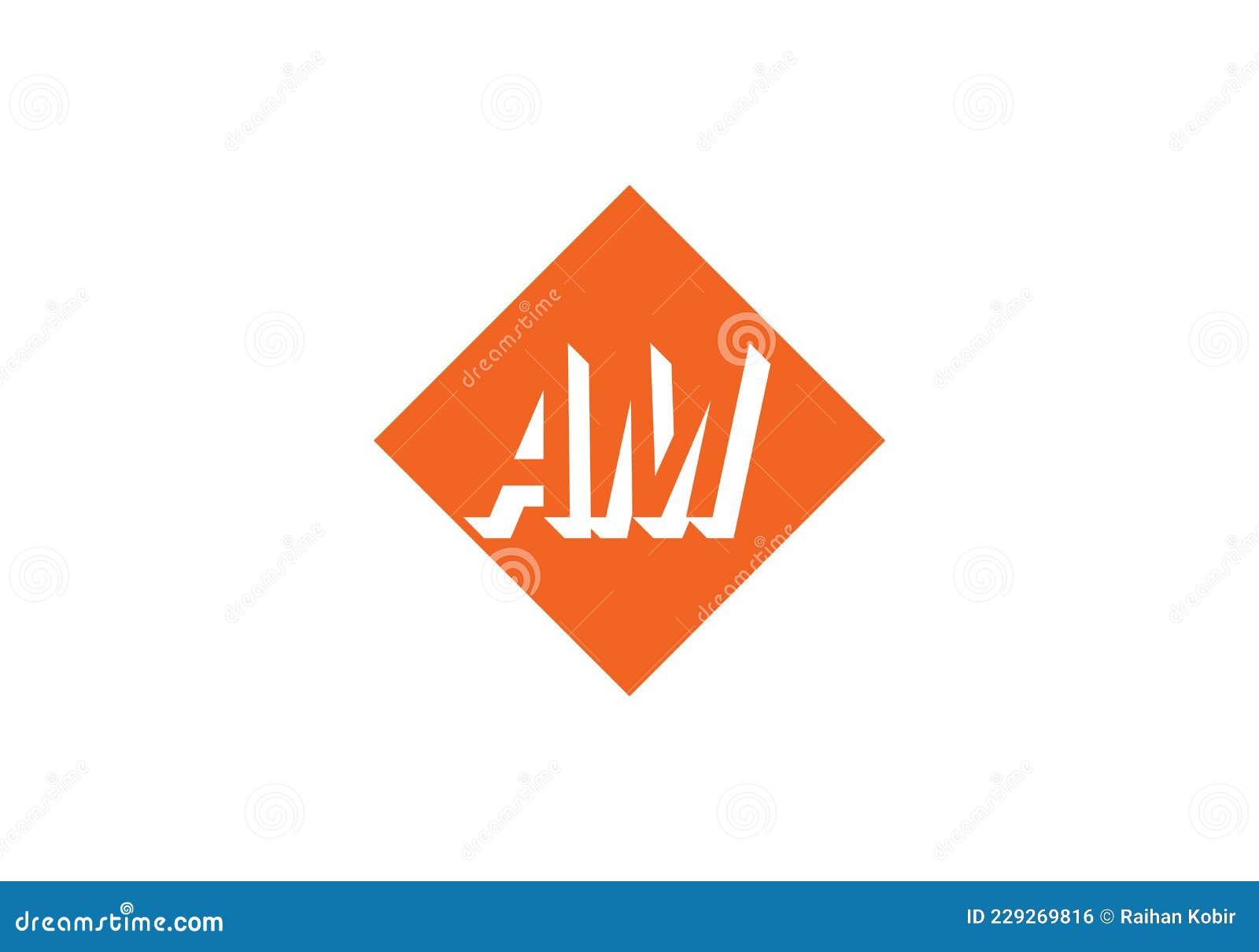 Am logo icon design stock illustration. Illustration of logotype ...