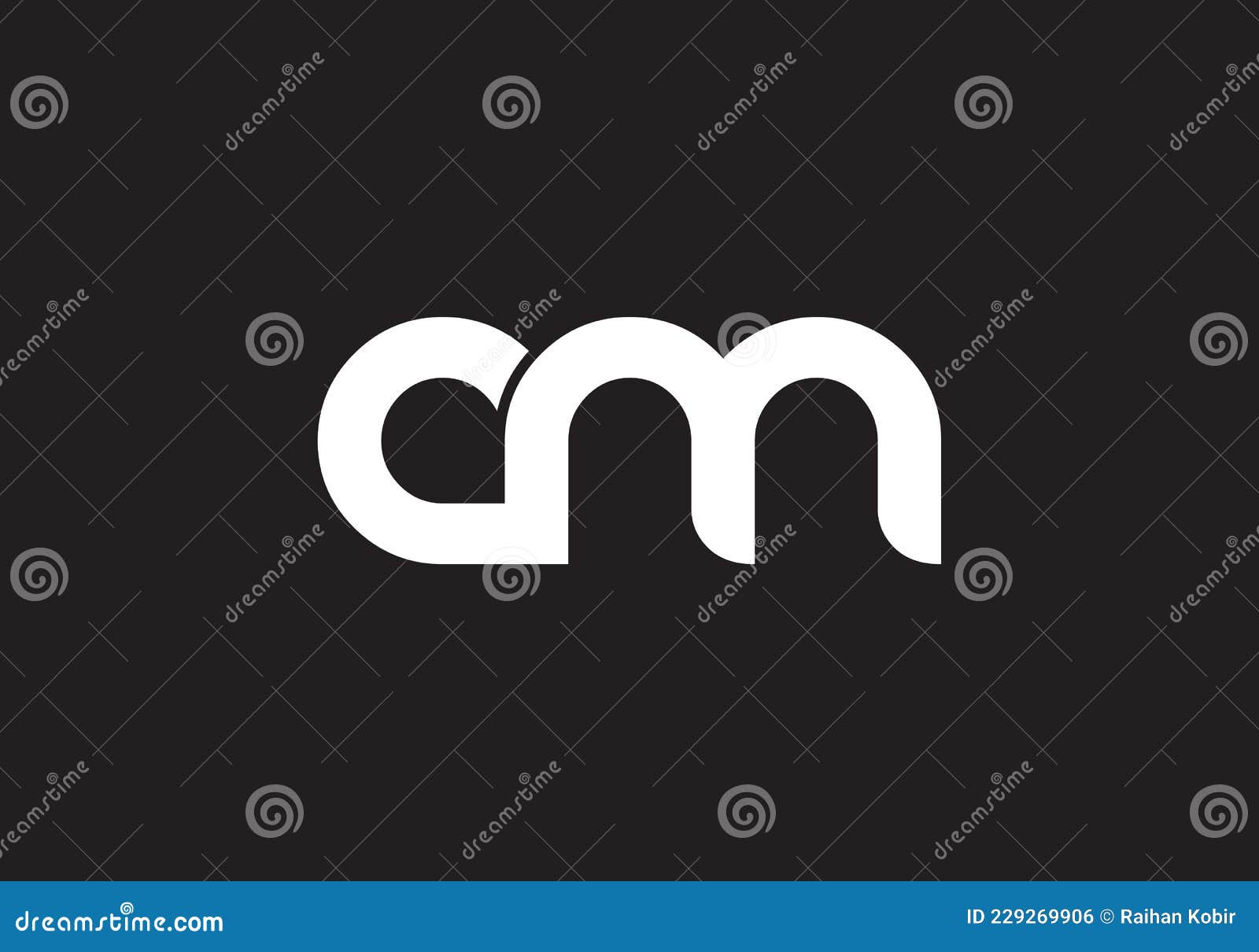 Am logo icon design stock illustration. Illustration of style - 229269906
