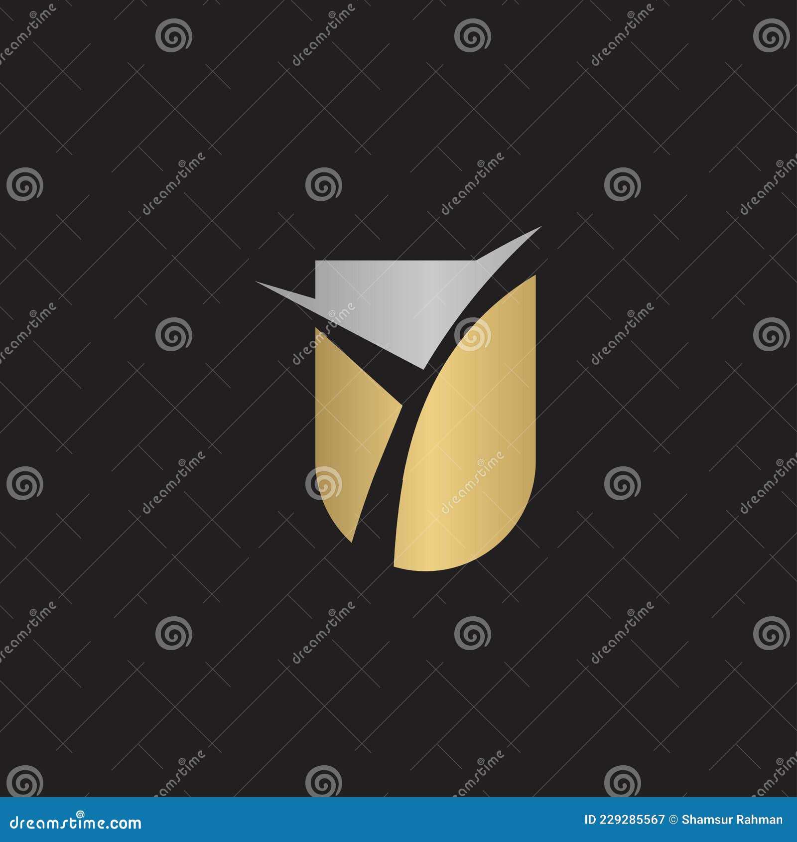 Alphabet Initials Logo UY, YU, Y and U Stock Vector - Illustration of ...