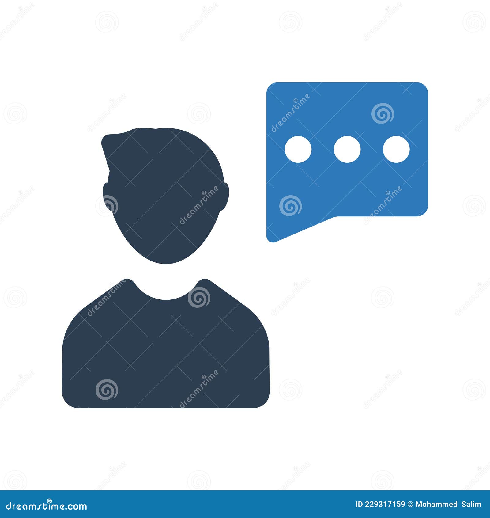 Business Support Feedback Icon Stock Vector - Illustration of customer ...