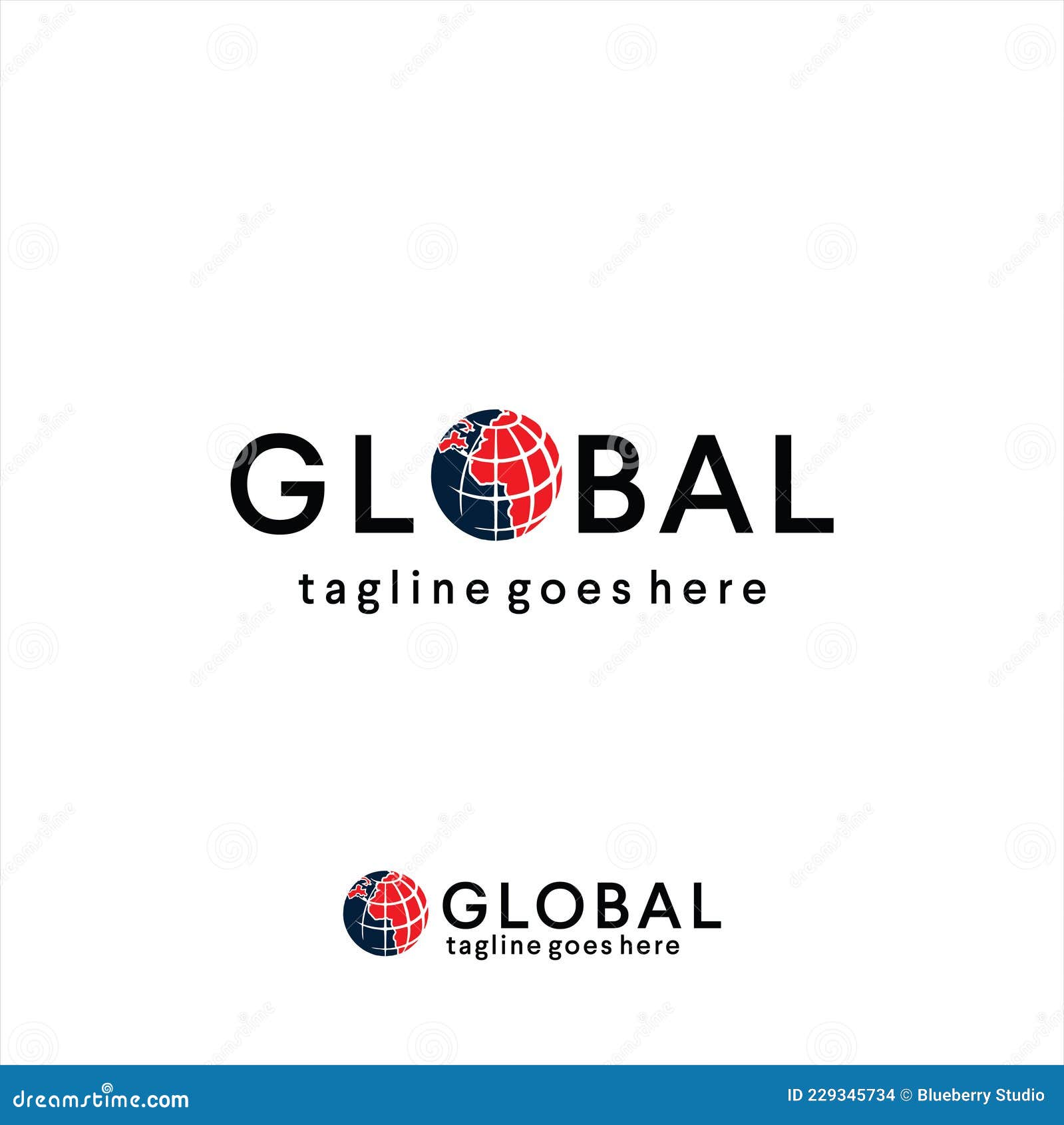 Financial Global Logo Design. Circle and Chart Design Inspiration ...