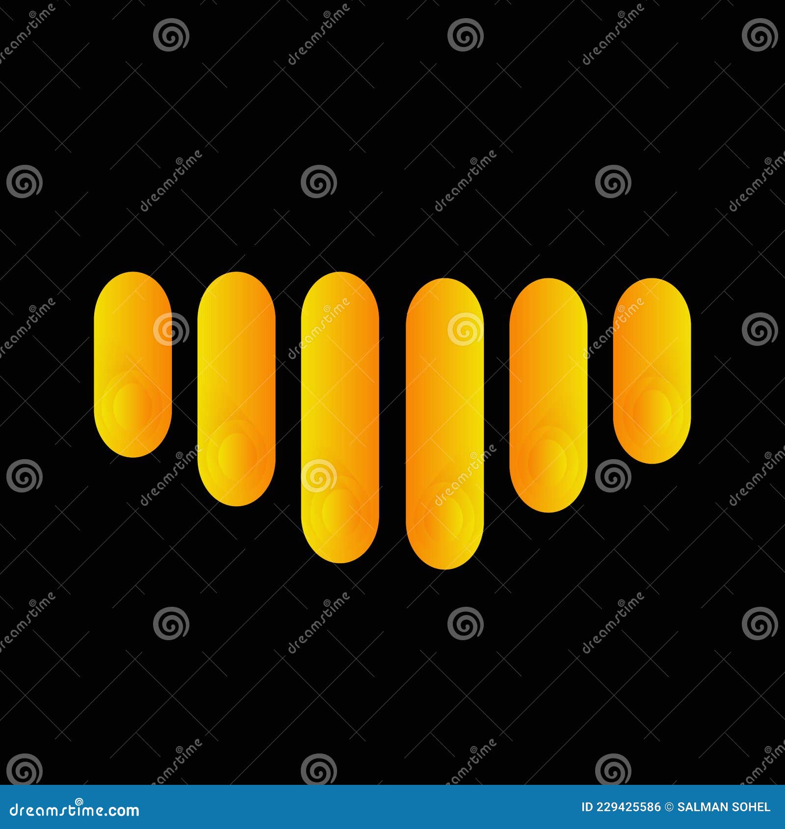 Bright Light Sign Symbol Design Stock Illustration - Illustration of ...