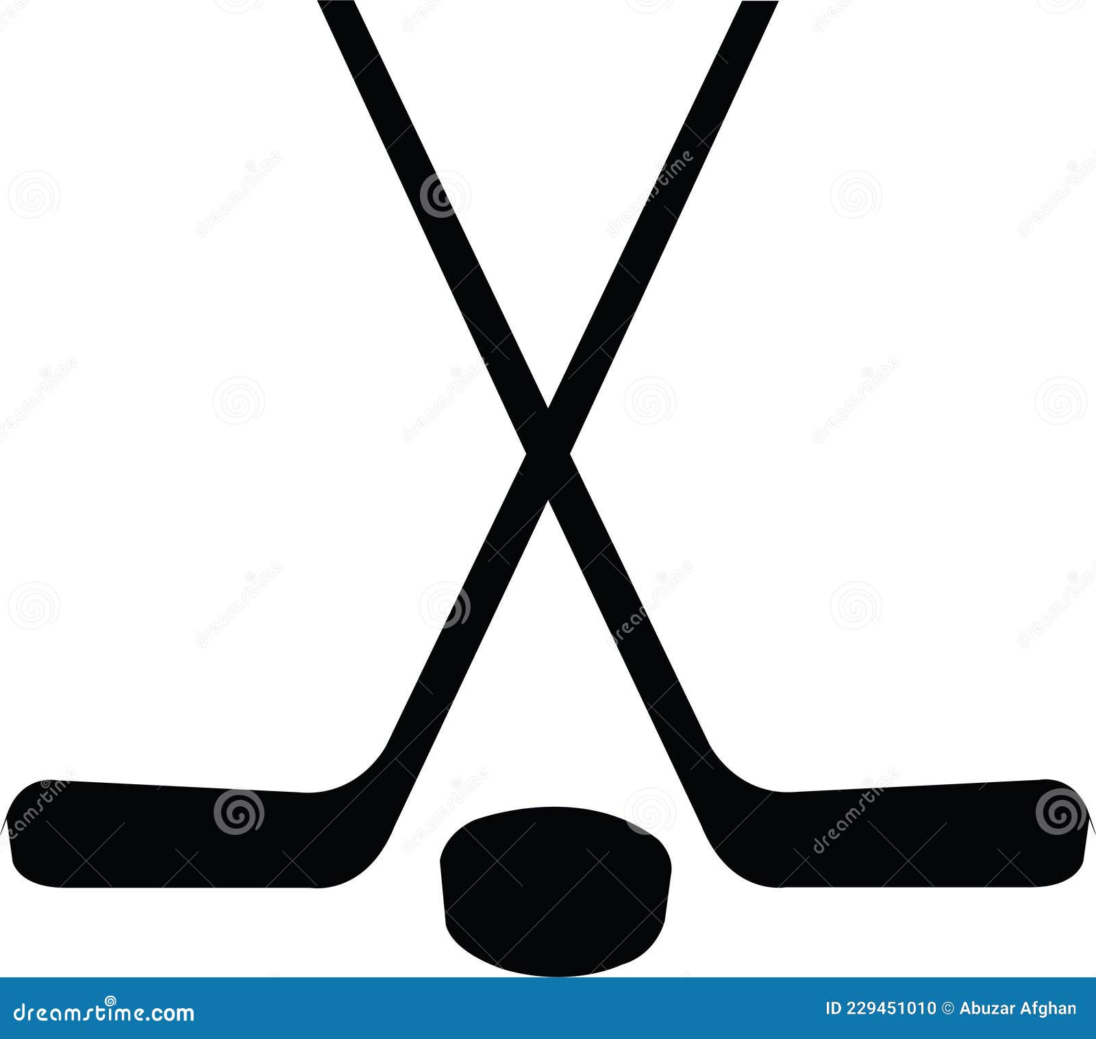Hockey Sticks and Puck Instant Jpeg with Svg Vector Cutfile for Cricut ...