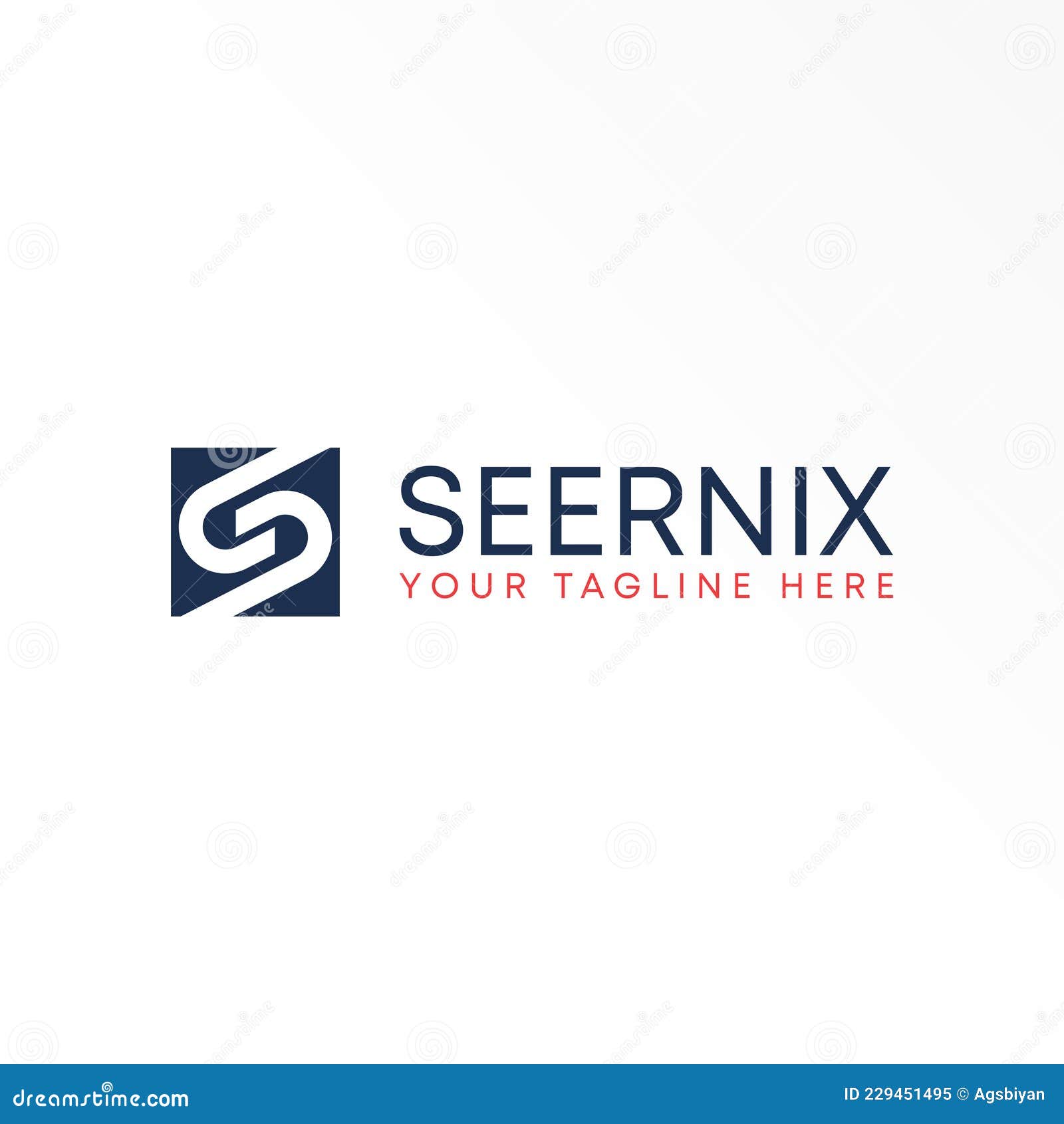 Letter LCS Logo Free Vector Stock. Square Abstract Design Concept ...