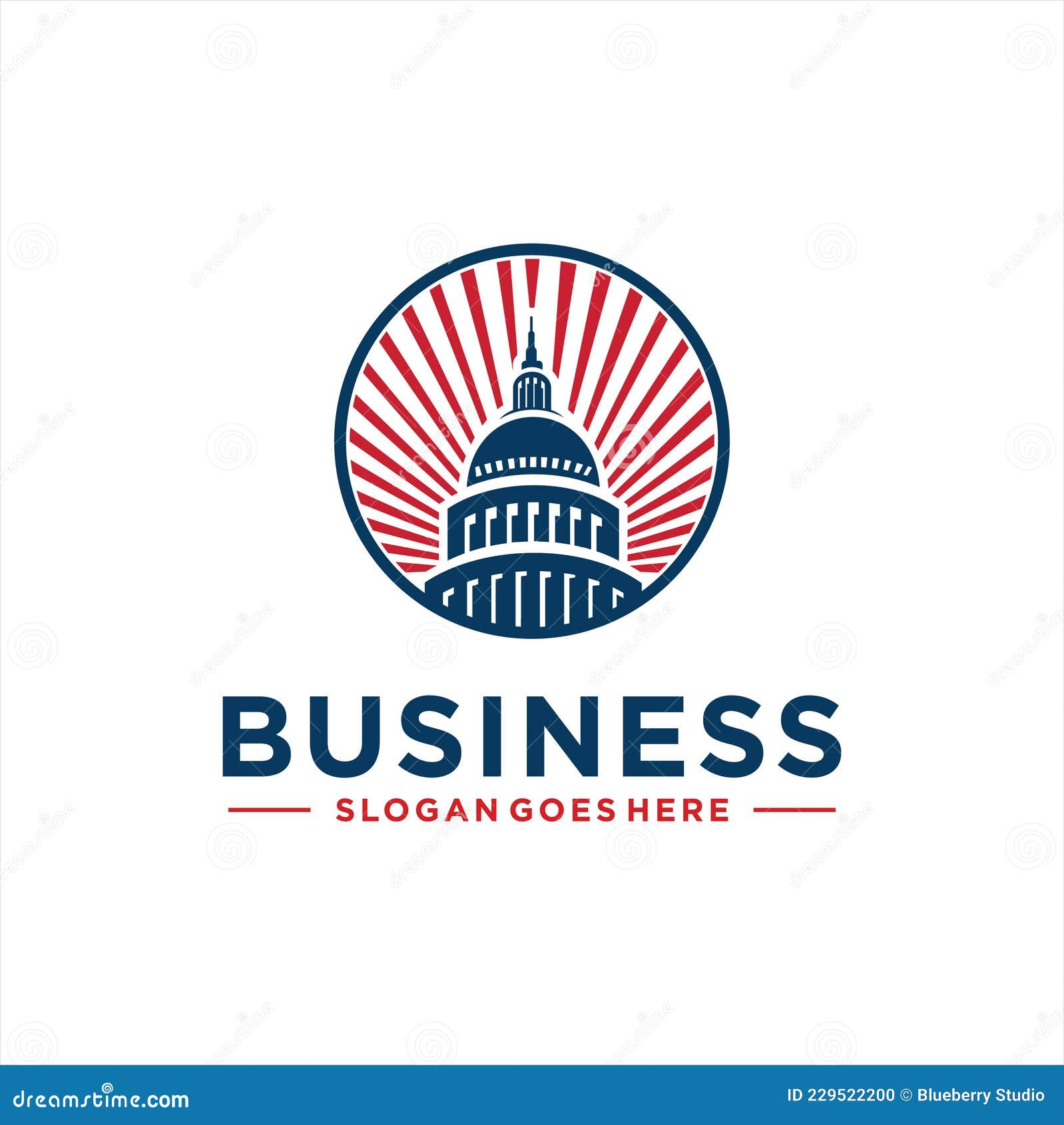 United States Capitol Building Logo Design. Capitol Hill Washington DC ...