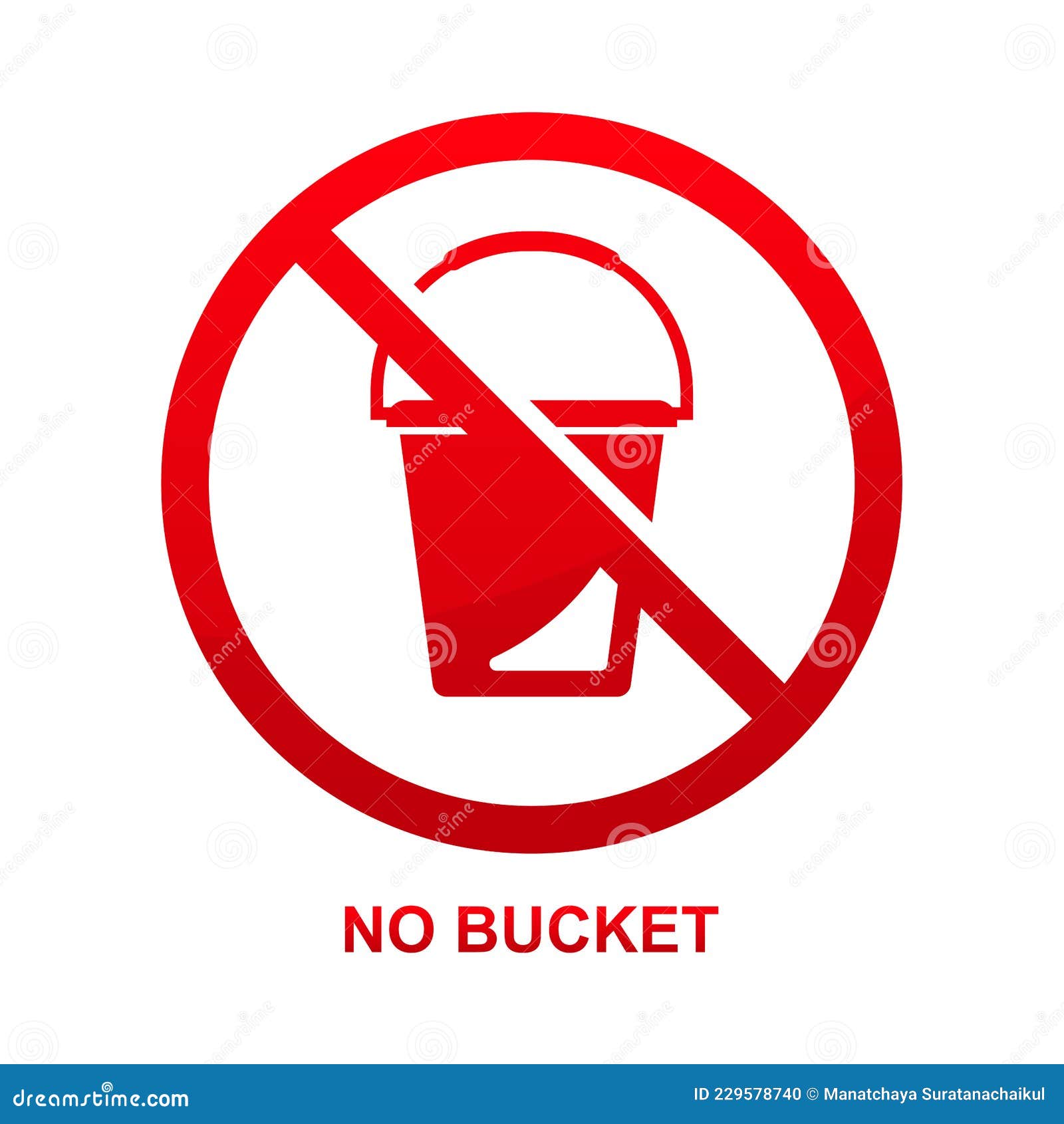 Bucket Sign For Garden. Vector. Three Connected Gears With Icons ...