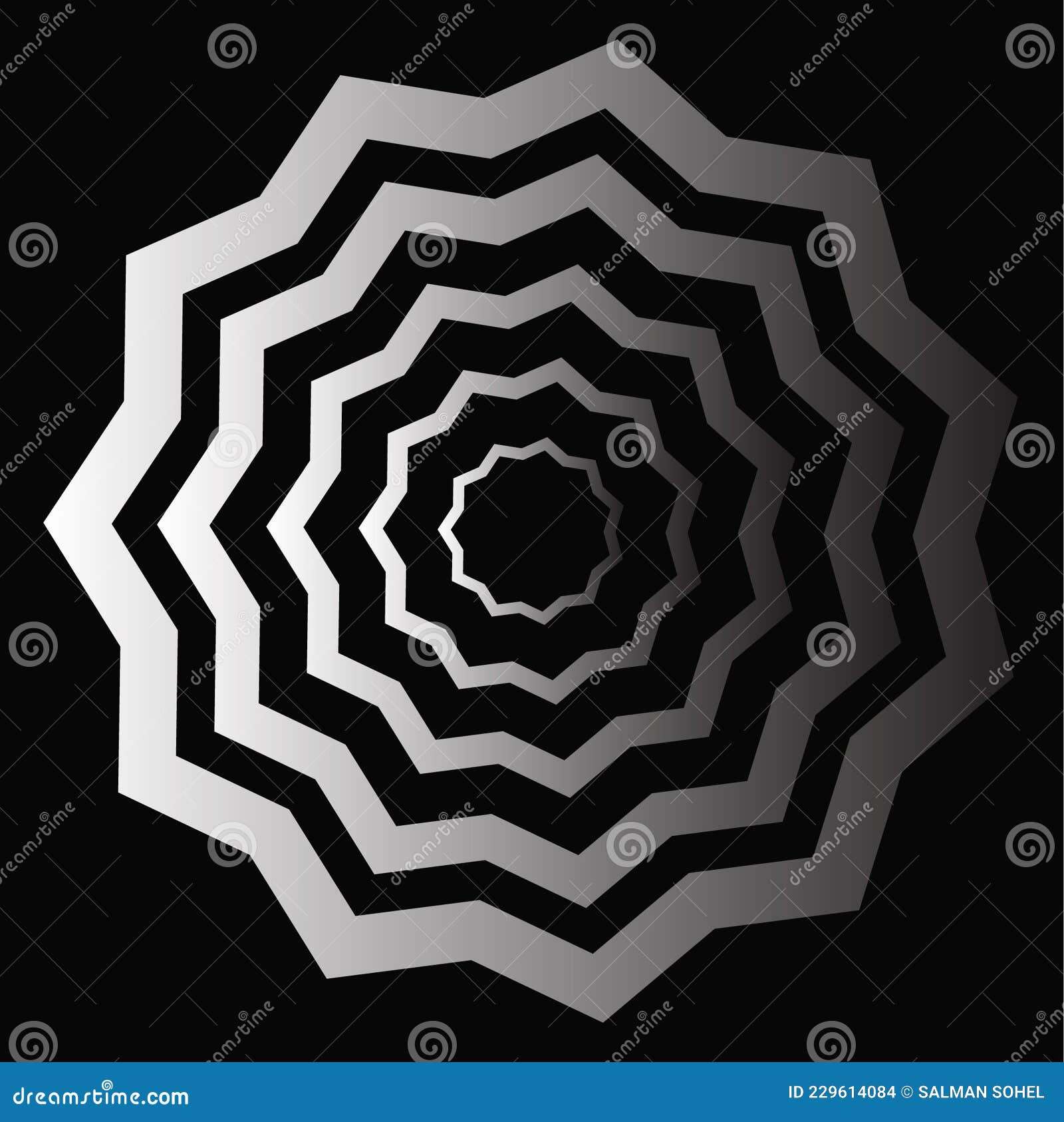 Abstract Circle Round Background Design Stock Illustration ...