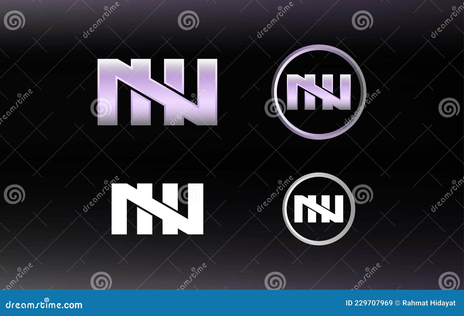 Initial Letter Gaming Logo with Modern and Futuristic Technology ...