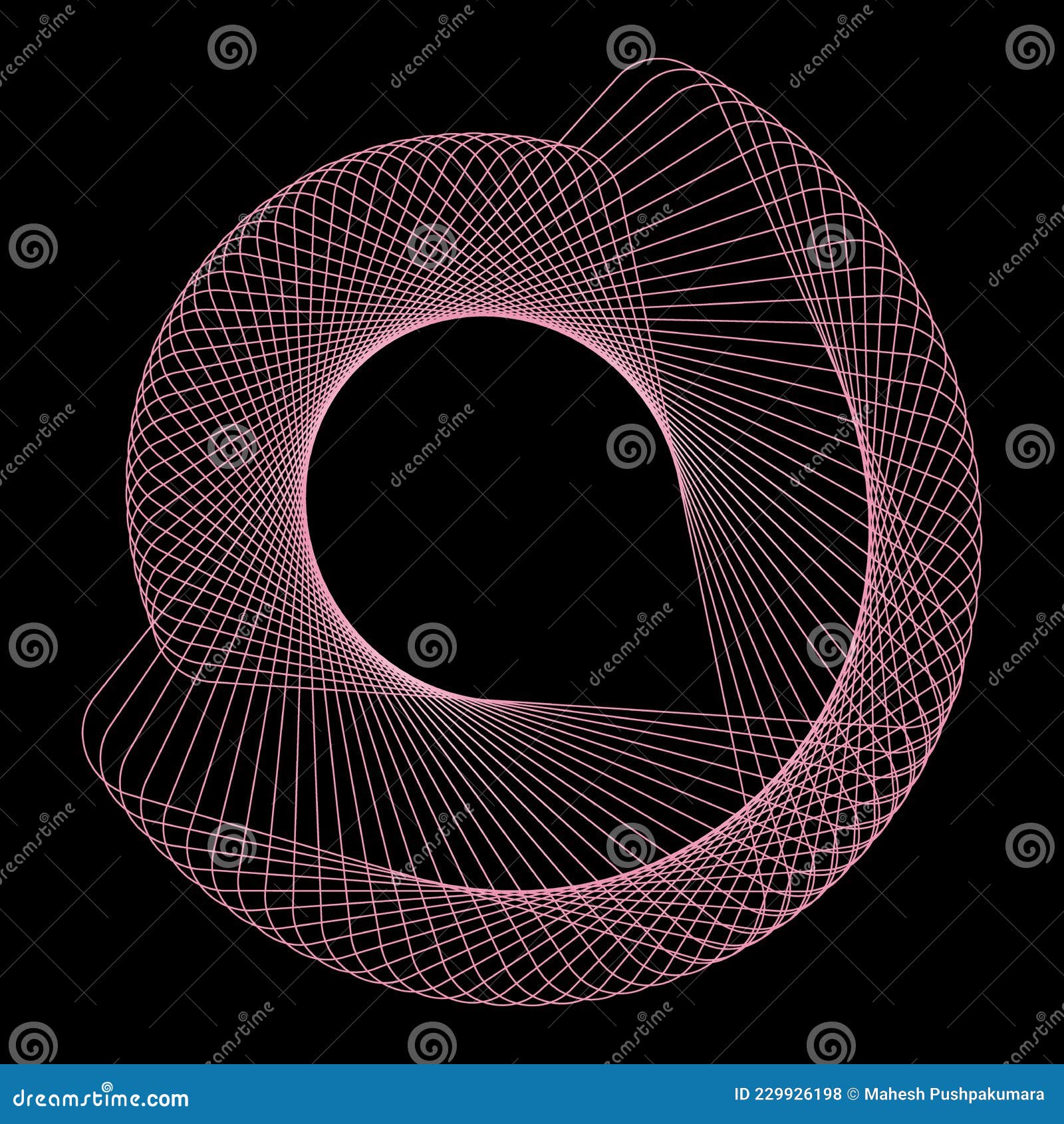 Spirograph Designs Vector Illustration | CartoonDealer.com #62230404