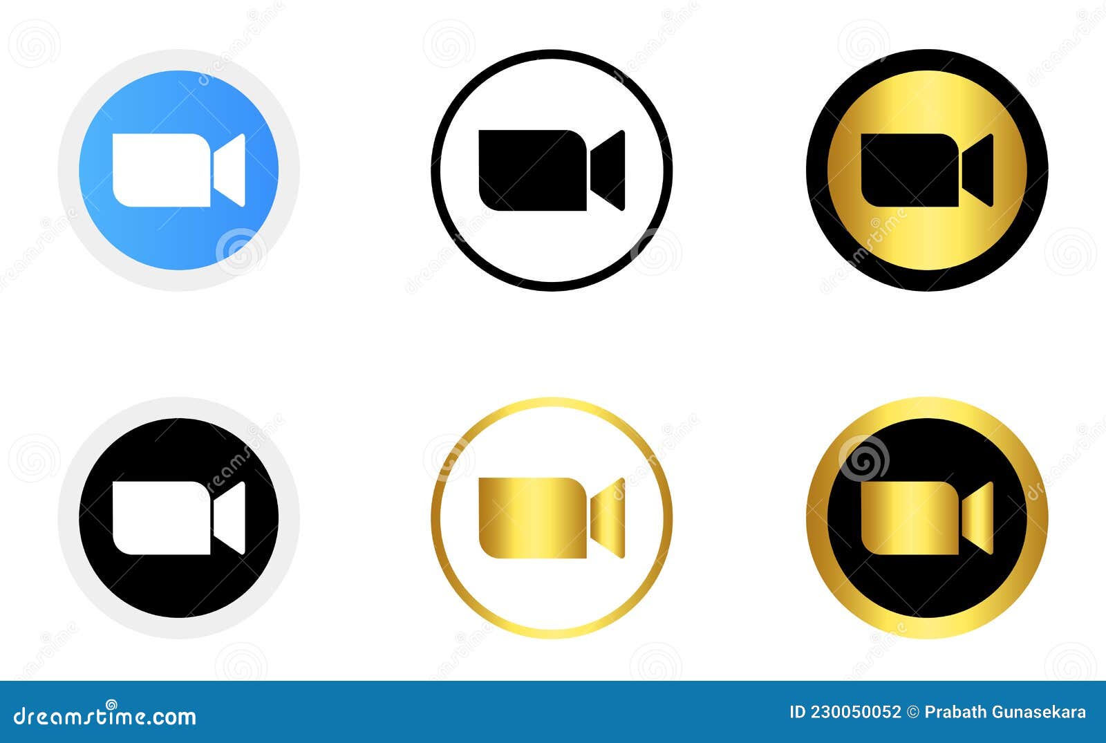 Collection Zoom Logos Vector Illustration | CartoonDealer.com #40667034