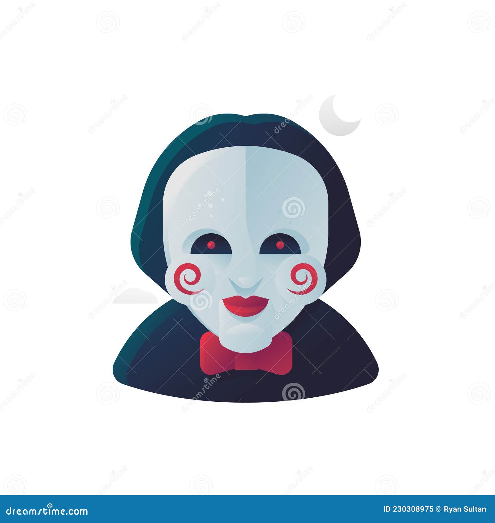 Jigsaw 3D Halloween Icon Vector Stock Vector - Illustration of spooky ...