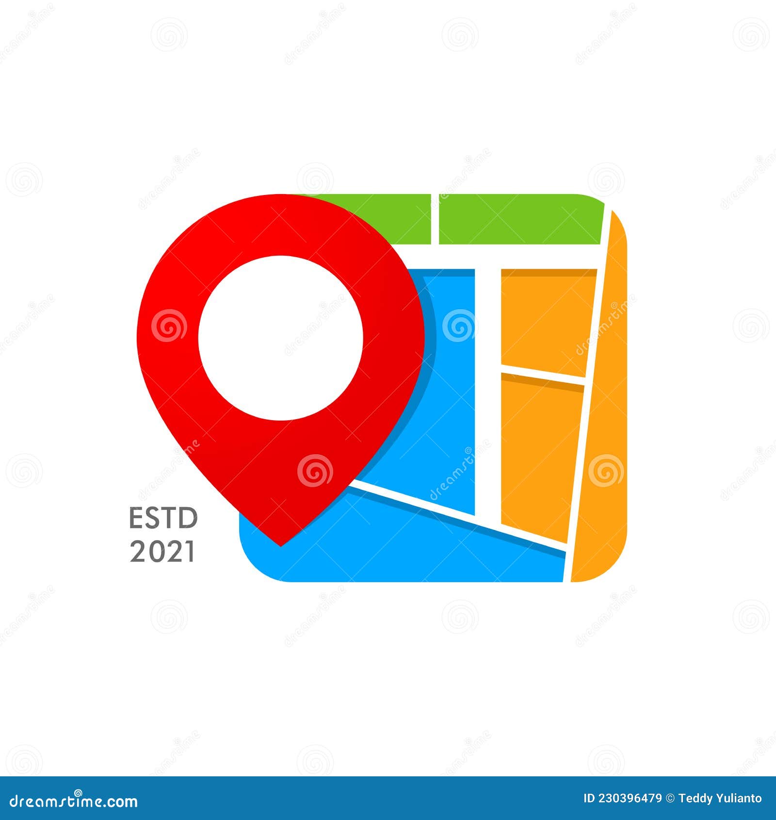 Modern Initial T City Maps stock vector. Illustration of global - 230396479