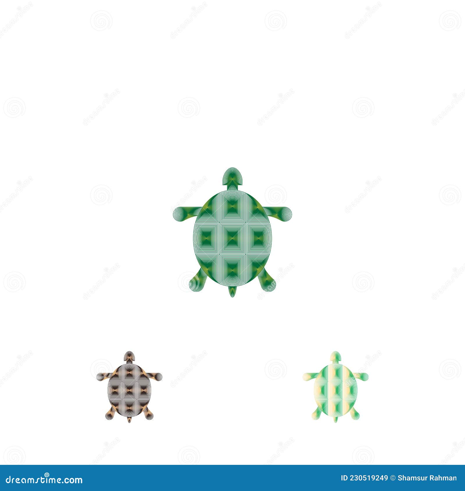 Tortoise Logo Design Template Inspiration Stock Vector - Illustration ...