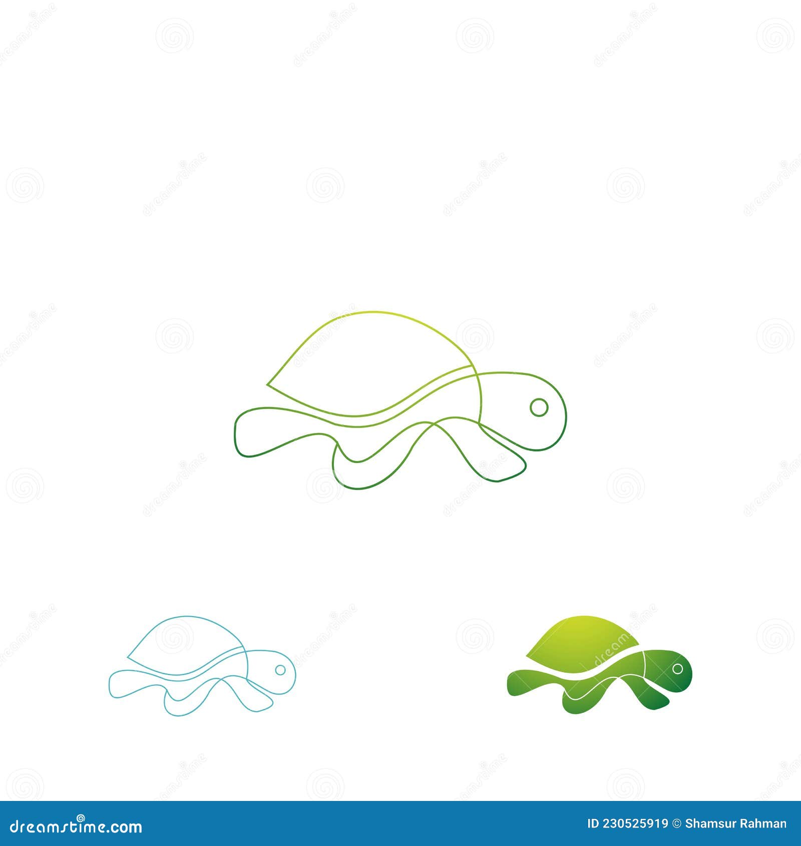 Tortoise Logo Design Template Inspiration Stock Vector - Illustration ...