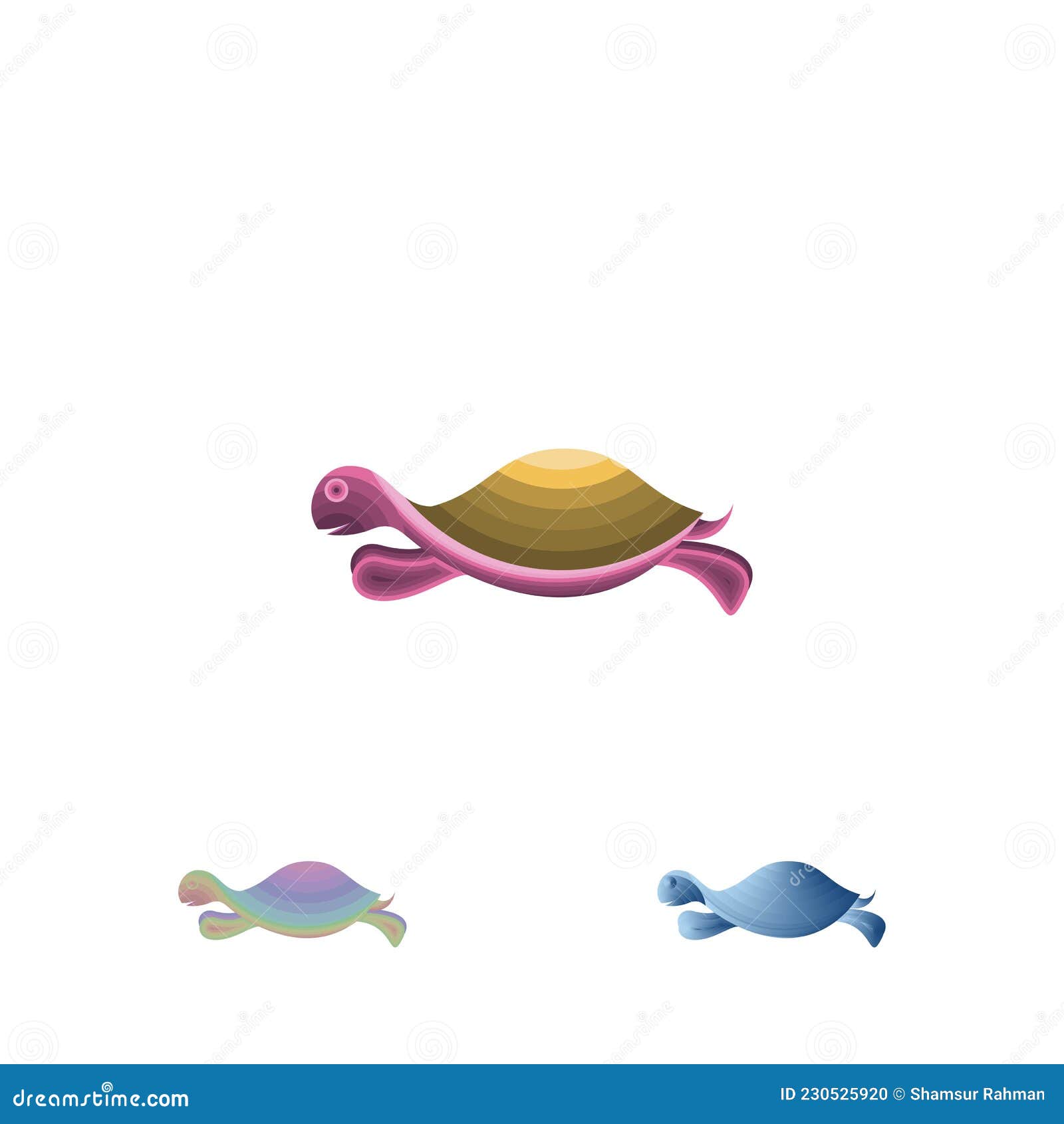 Tortoise Logo Design Template Inspiration Stock Vector - Illustration ...